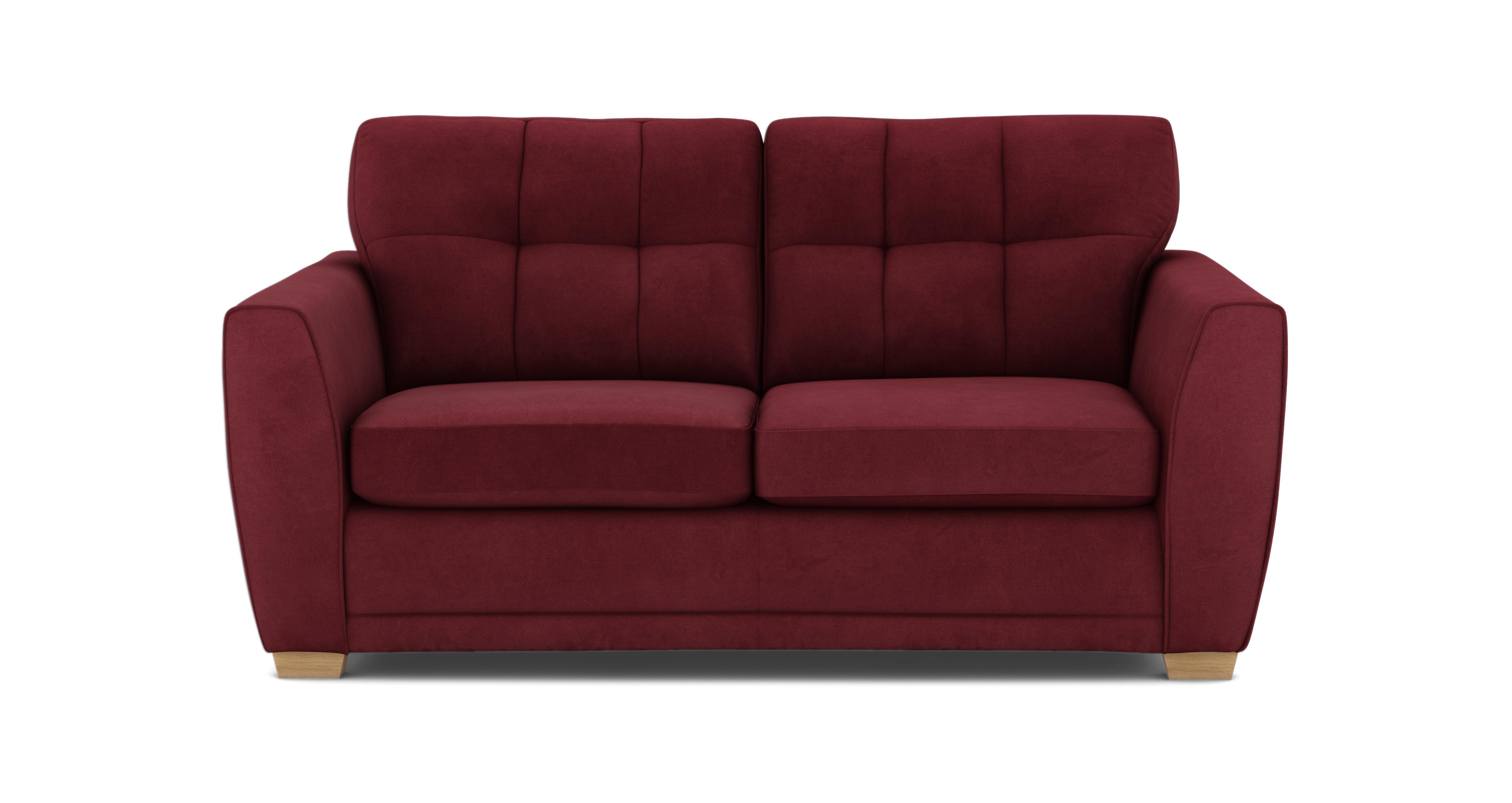Kian Velvet Large 2 Seater Sofa | DFS