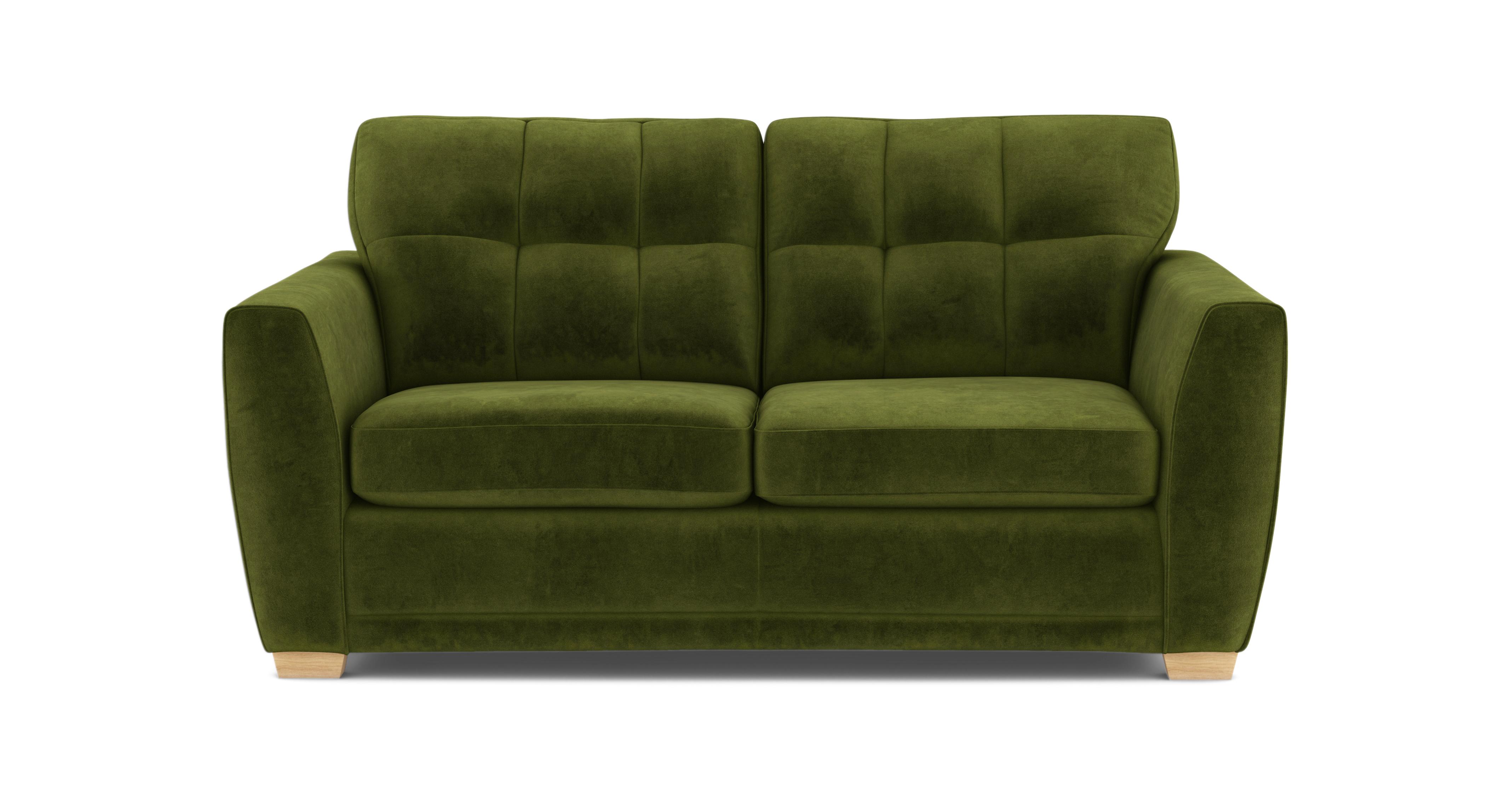 Kian Velvet Large 2 Seater Sofa | DFS