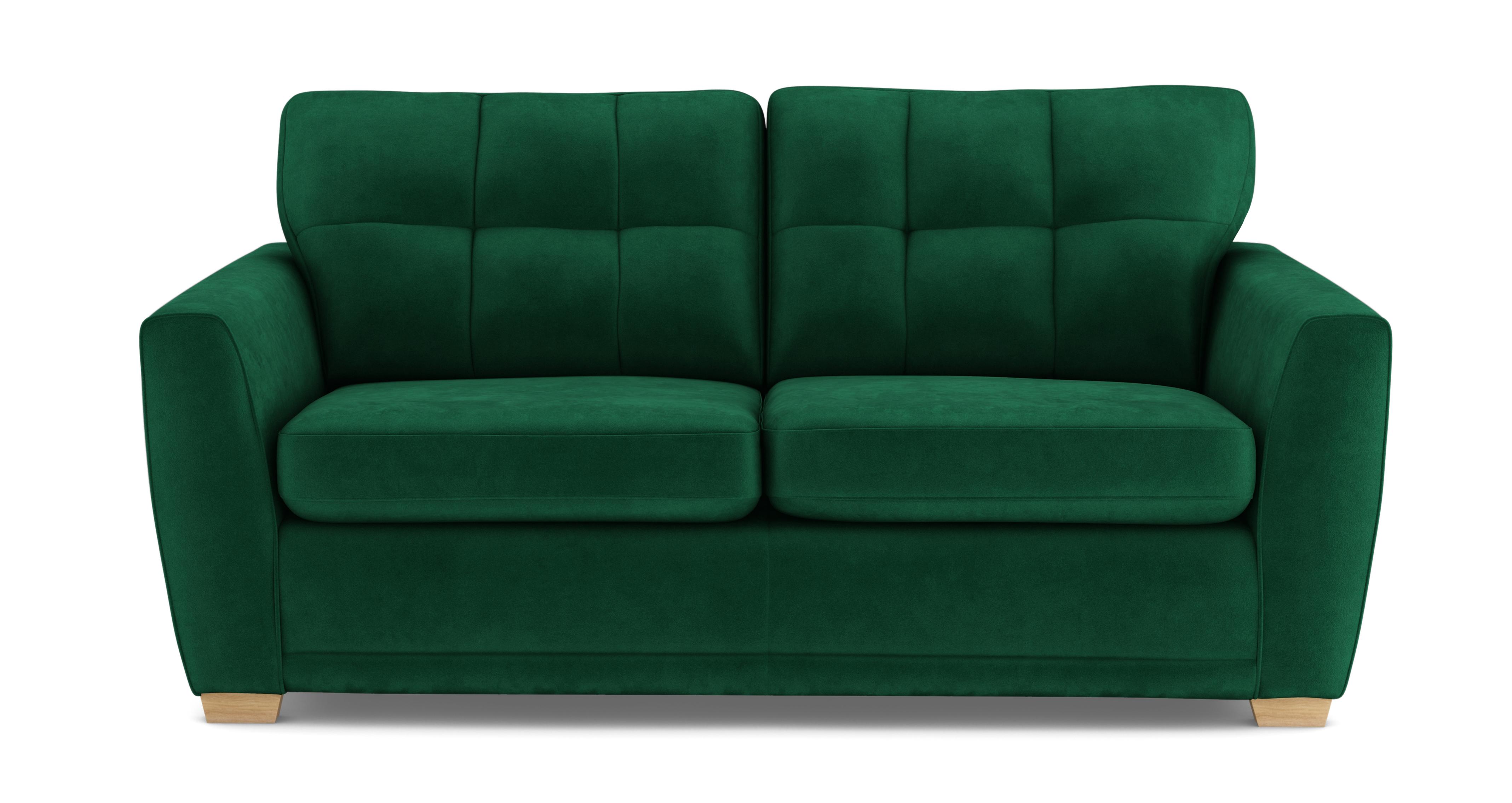 Kian Velvet 3 Seater Sofa Removable Arm | DFS