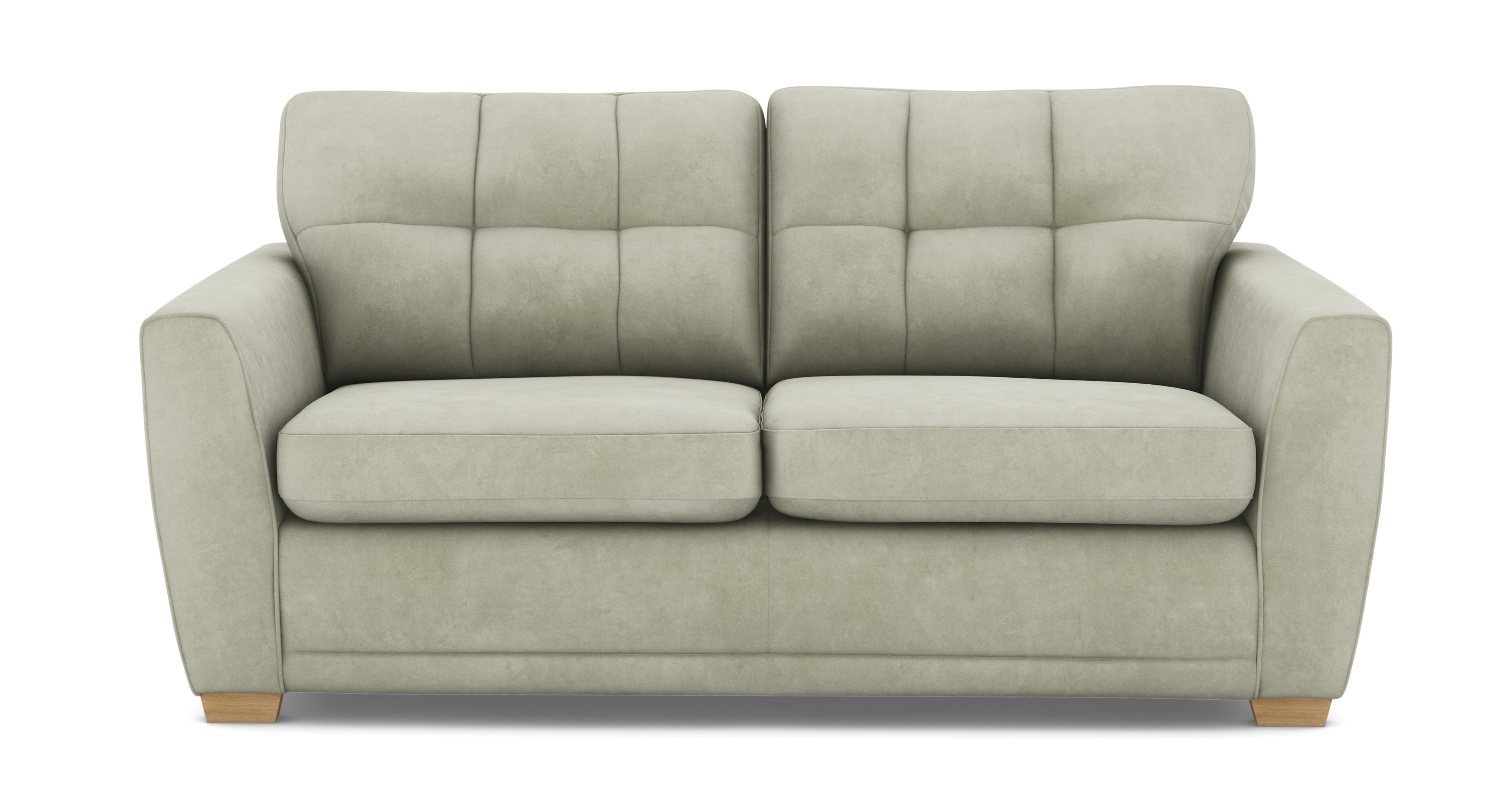 Kian Velvet 3 Seater Sofa Removable Arm | DFS