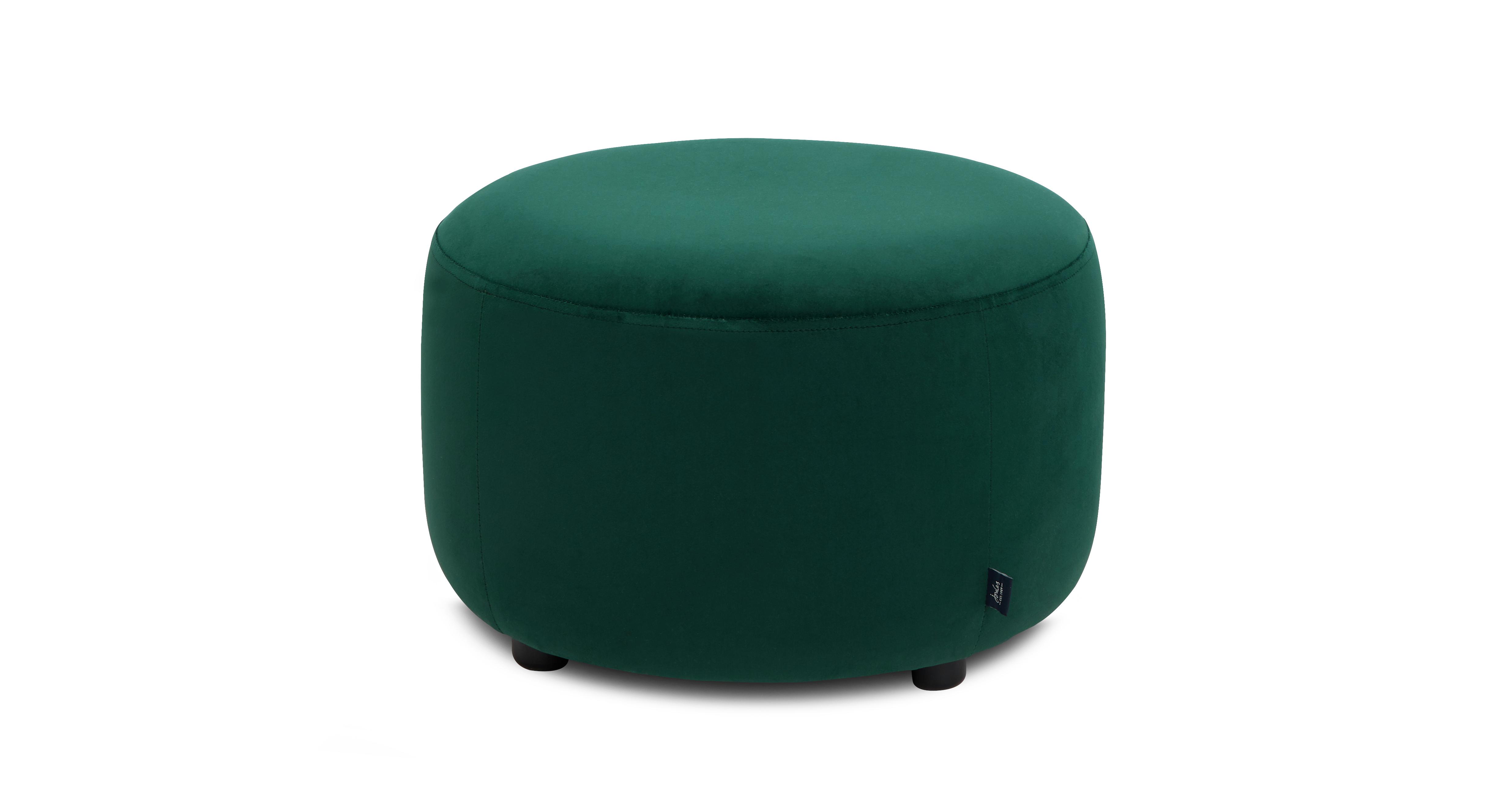 Langton Small Round Plain Footstool | DFS