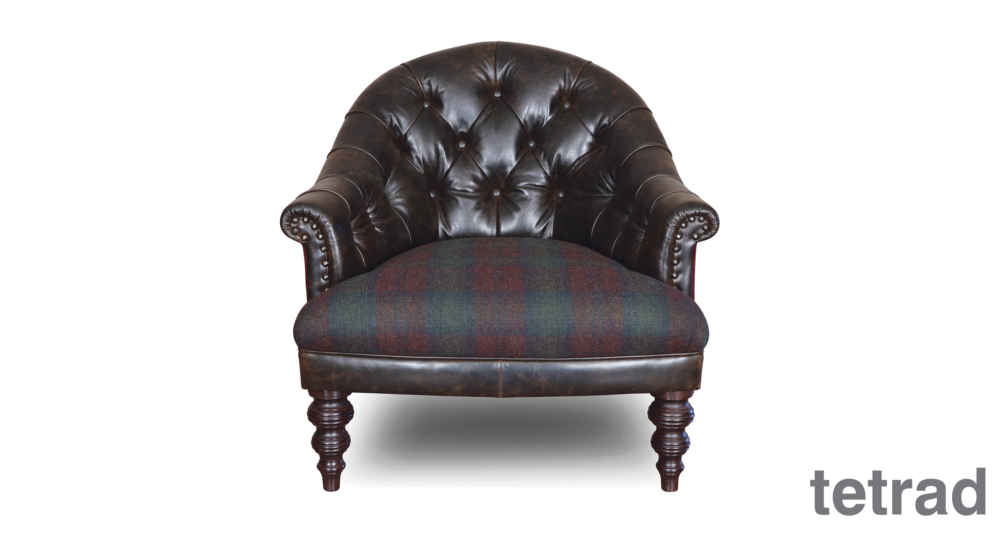 Lanston Buttoned Wing Chair | DFS