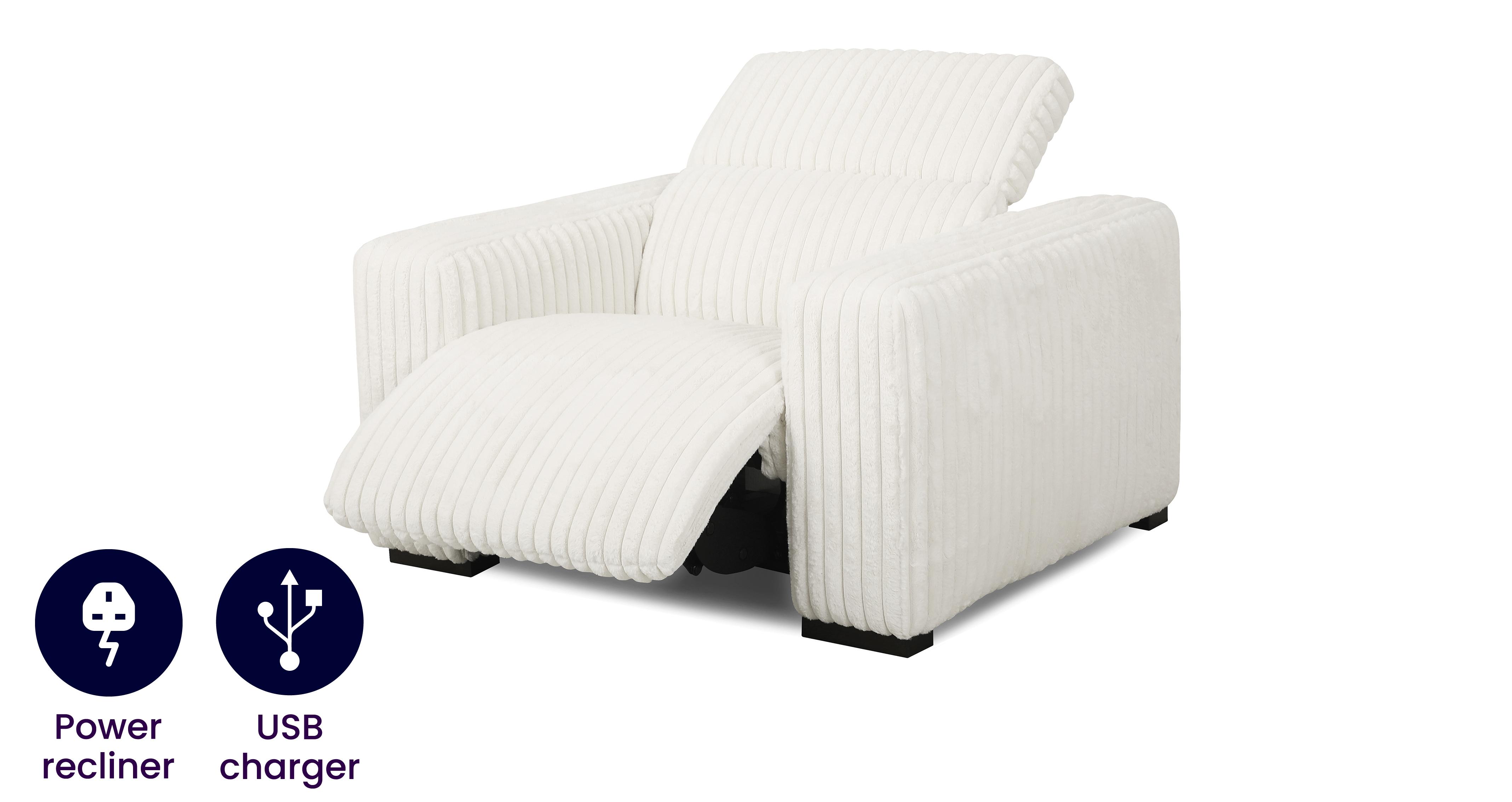 Lavore Power Recliner Chair | DFS