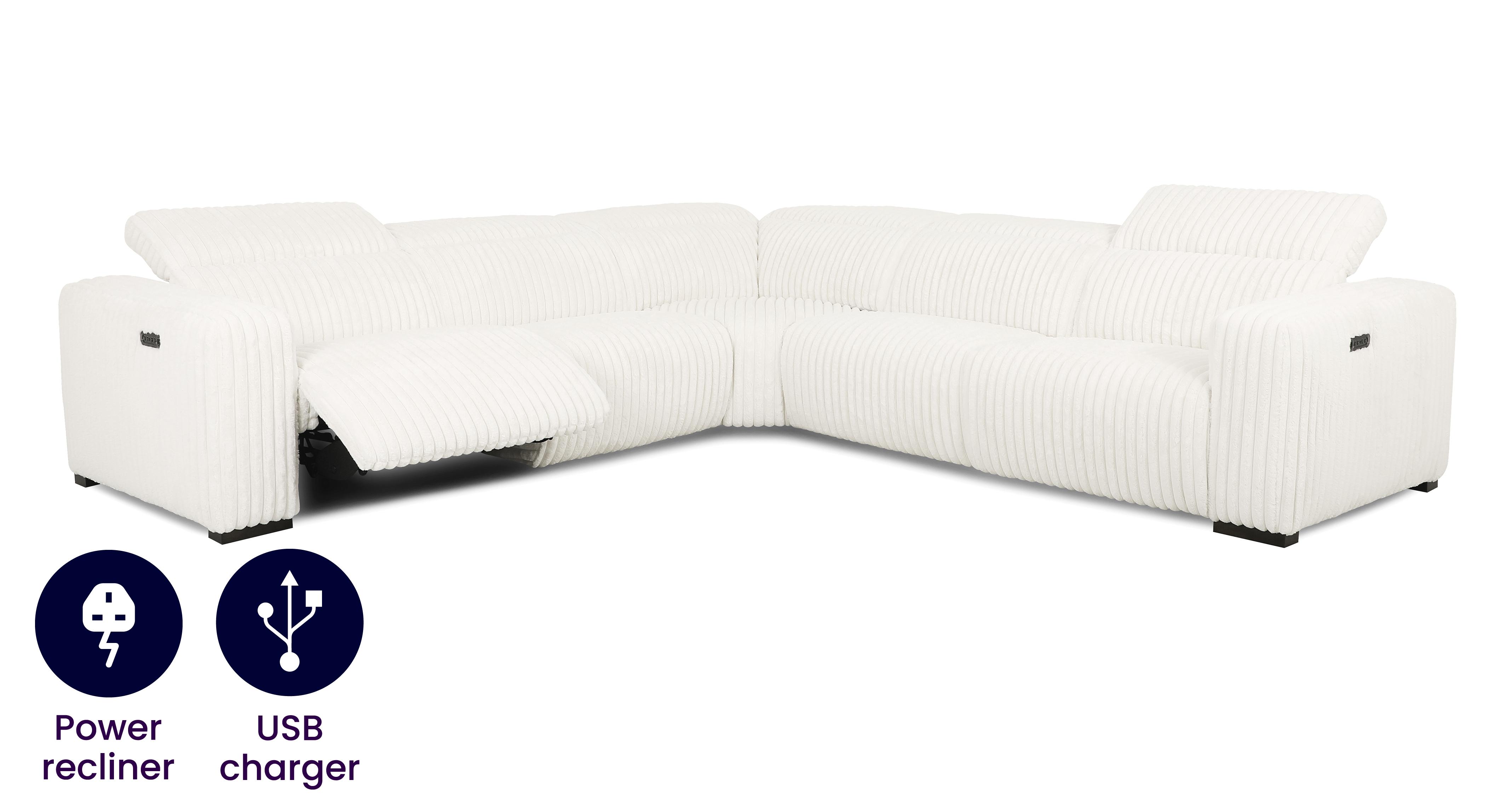 Lavore 2 Corner 2 Power Recliner | DFS