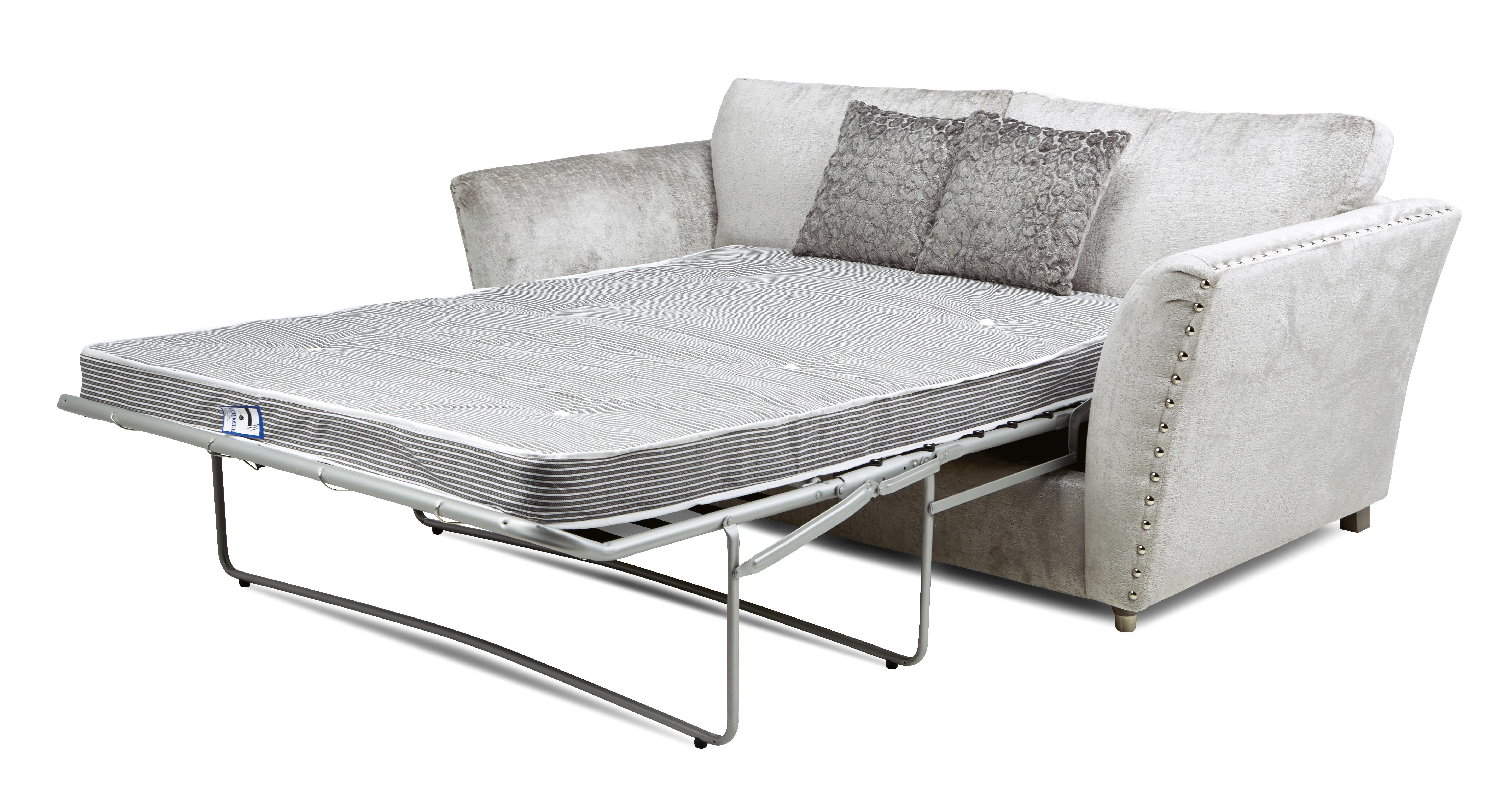 Lawrie Formal Back 3 Seater Deluxe Sofa Bed | DFS