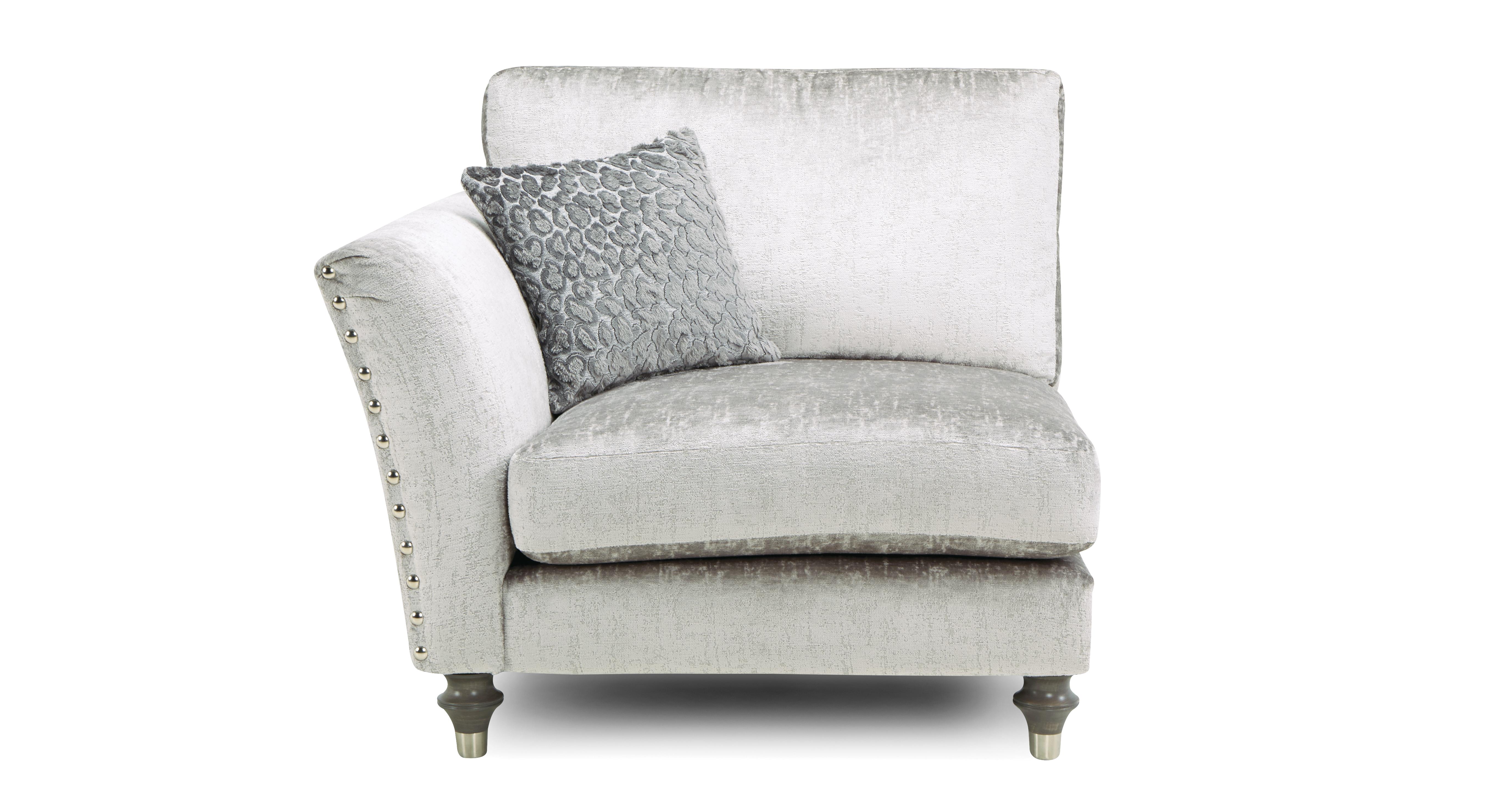 Lawrie Formal Back Left Hand Facing 1 Arm 1 Seat Unit | DFS