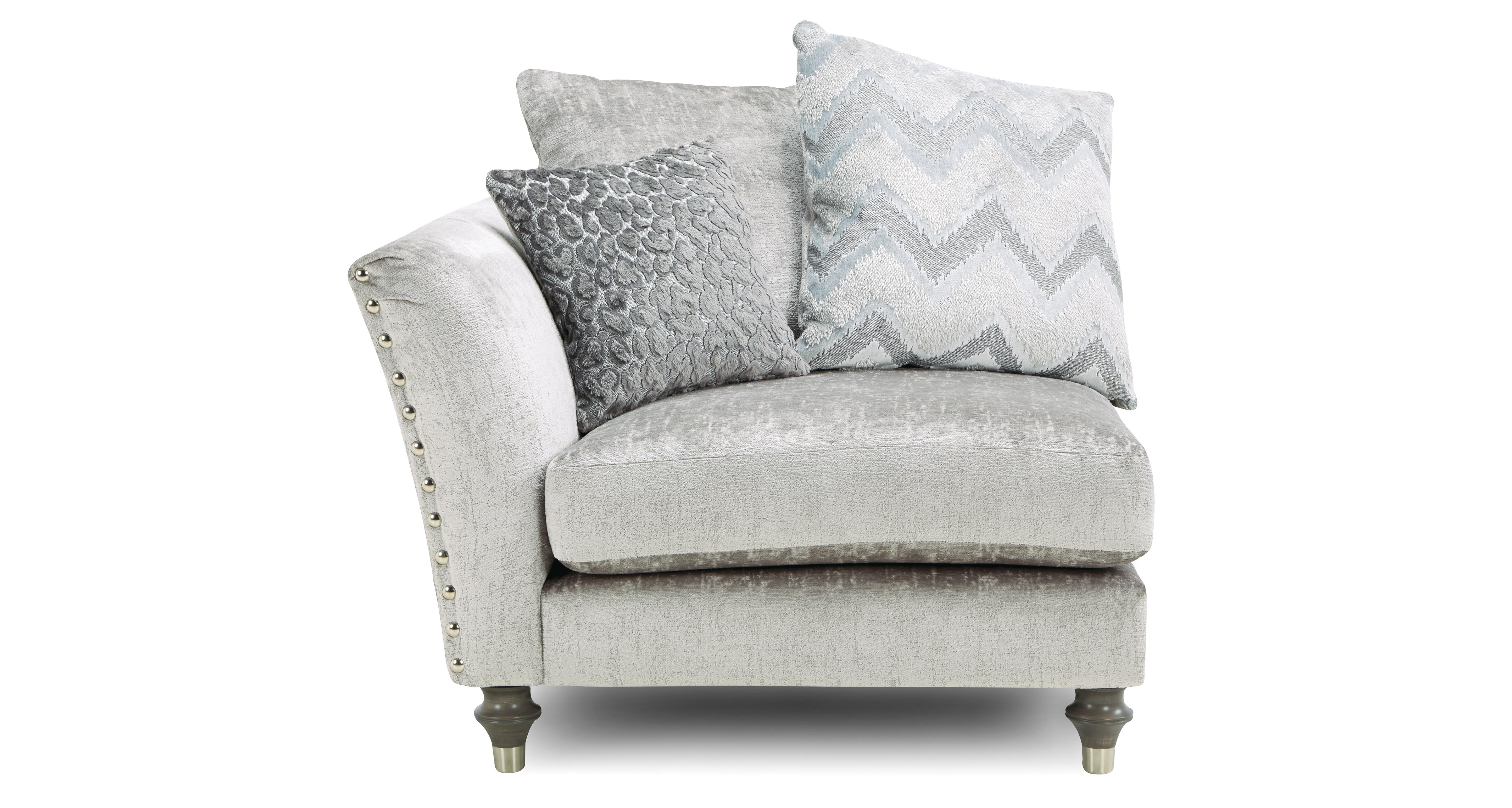 Lawrie Pillow Back Left Hand Facing 1 Arm 1 Seat Unit | DFS