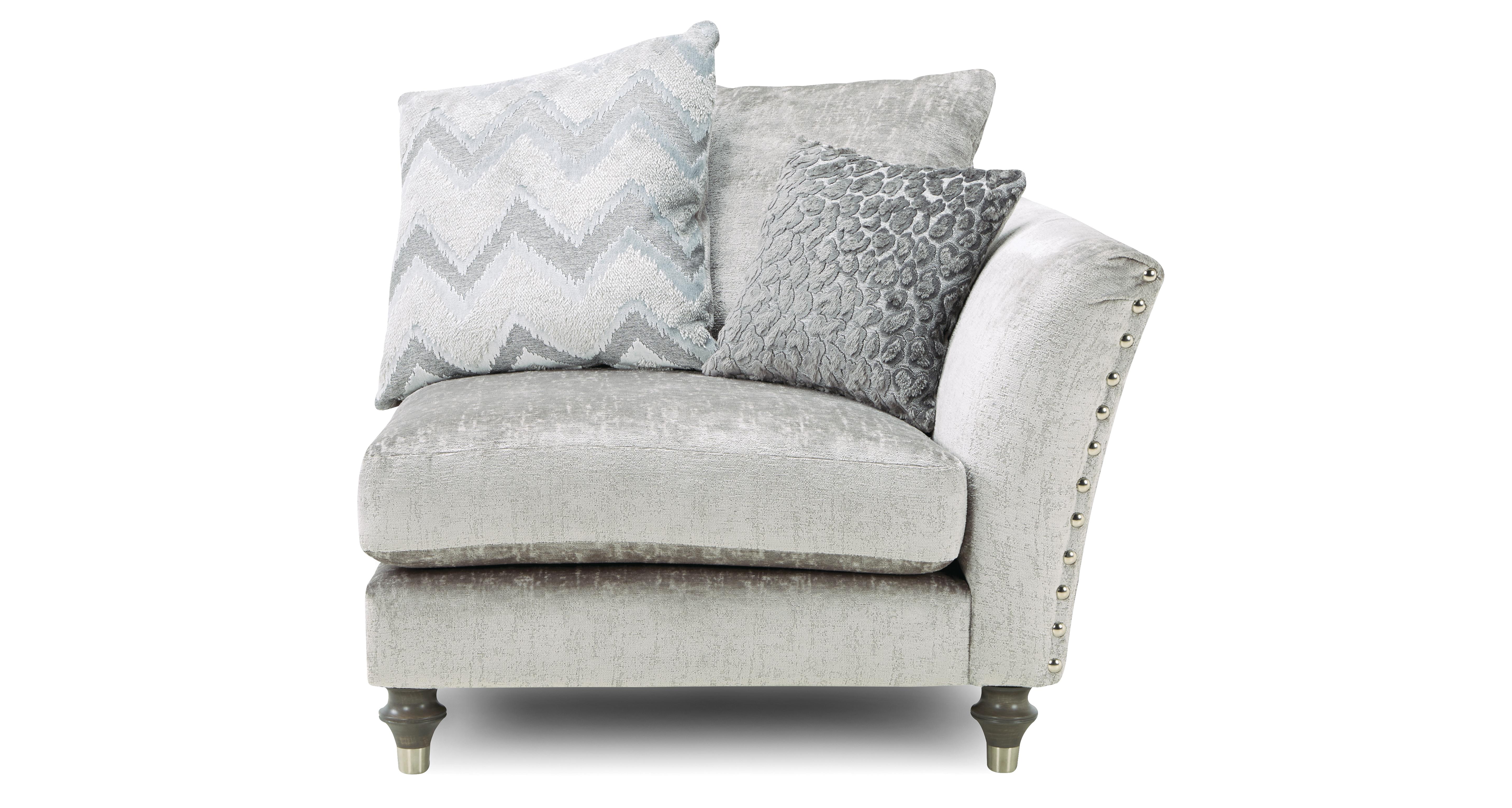 Lawrie Pillow Back Right Hand Facing 1 Arm 1 Seat Unit | DFS