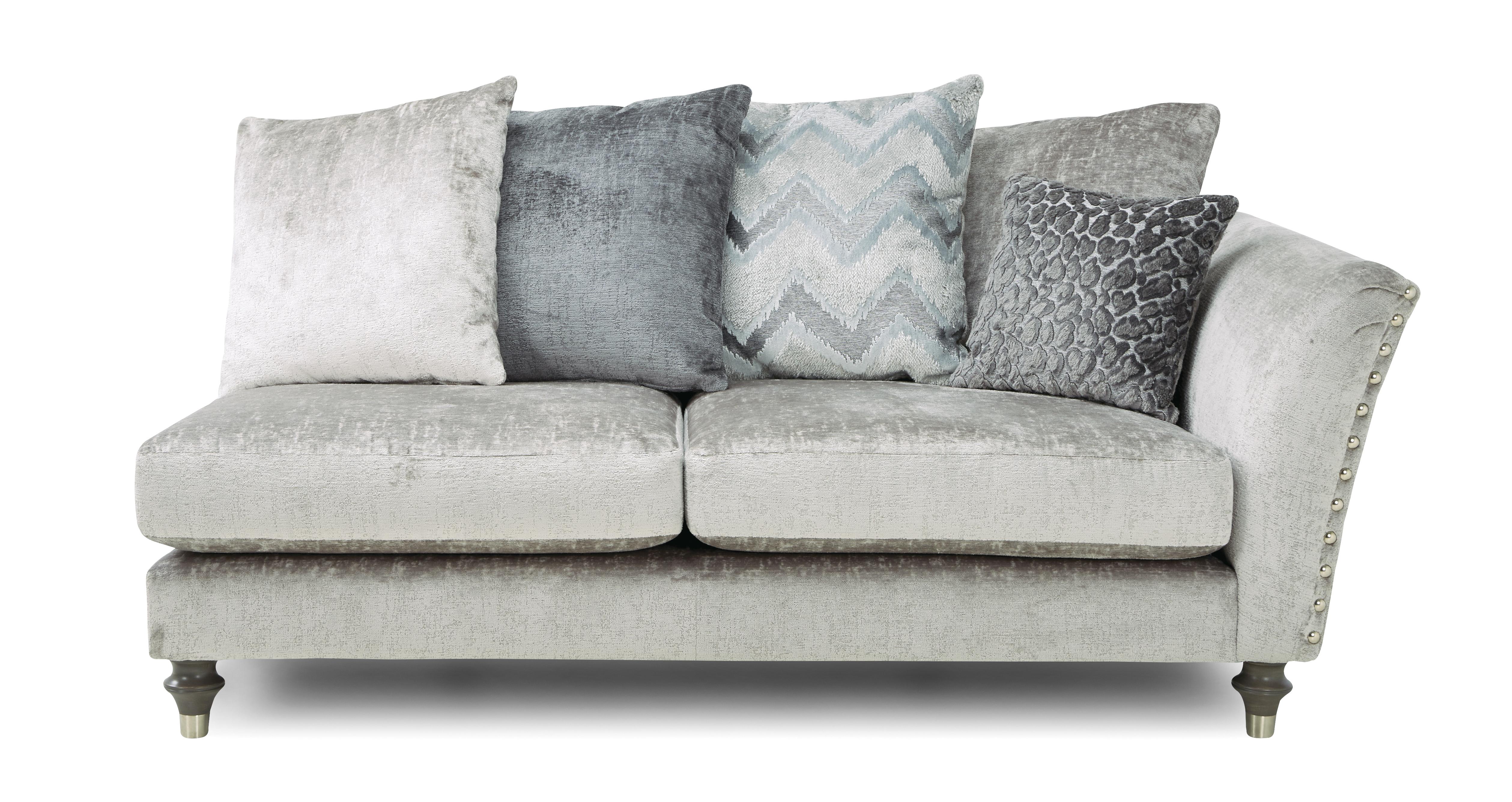 Lawrie Pillow Back Right Hand Facing 1 Arm 3 Seat Unit | DFS