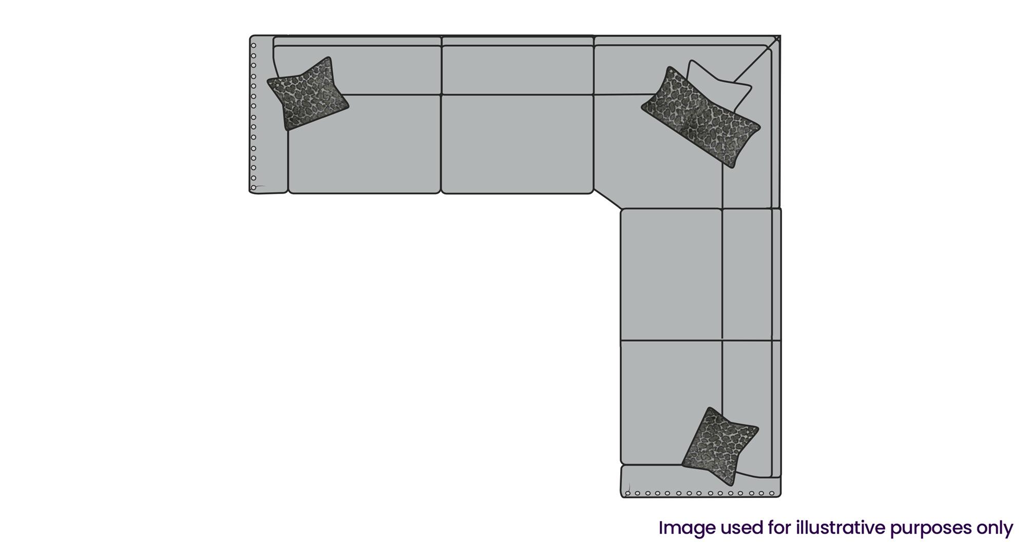 Lawrie Formal Back Left Hand Facing 3 Corner 2 | DFS