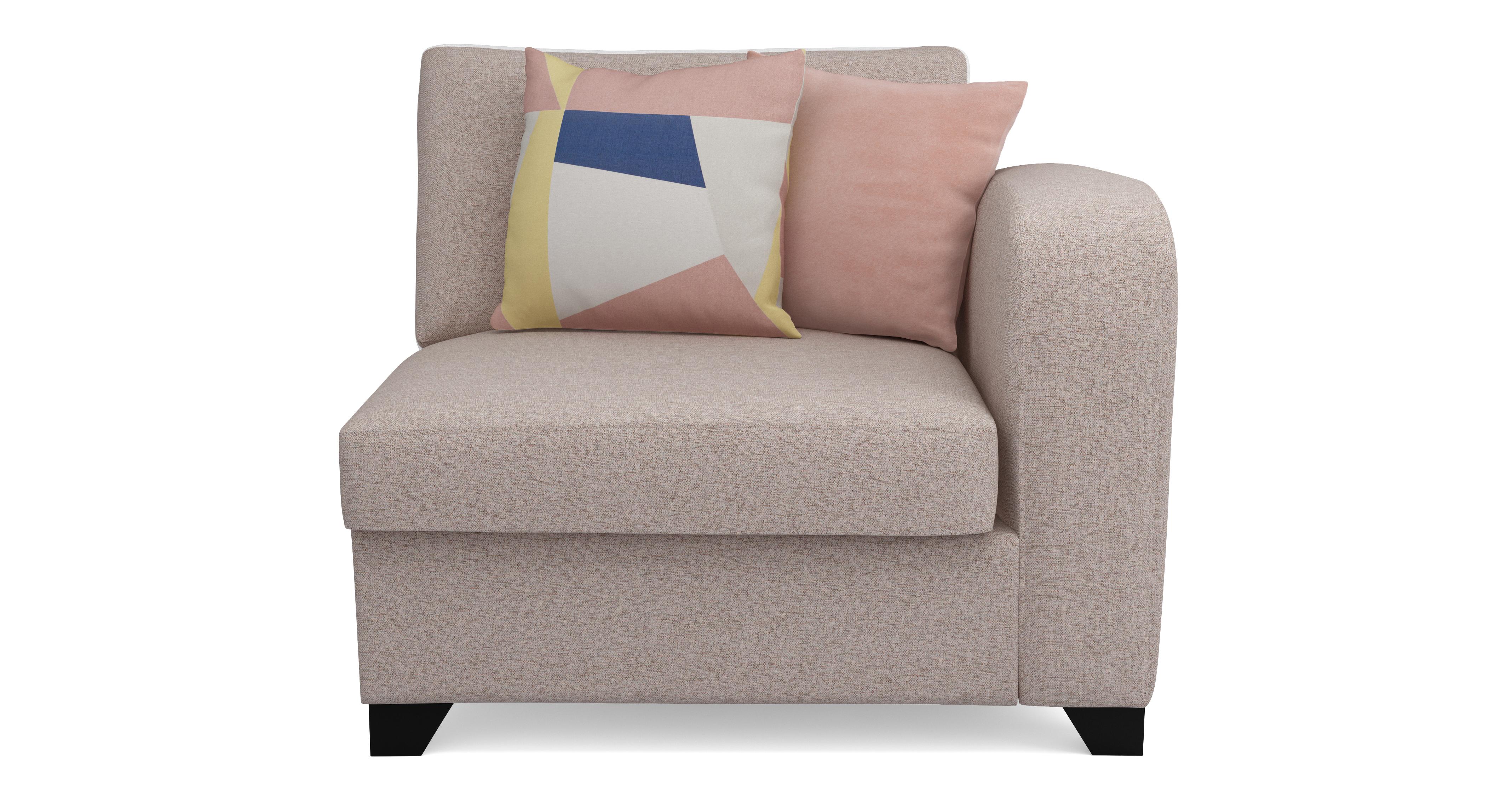 Layla Casual Right Hand Facing 1 Arm 1 Seat Storage Single Unit | DFS