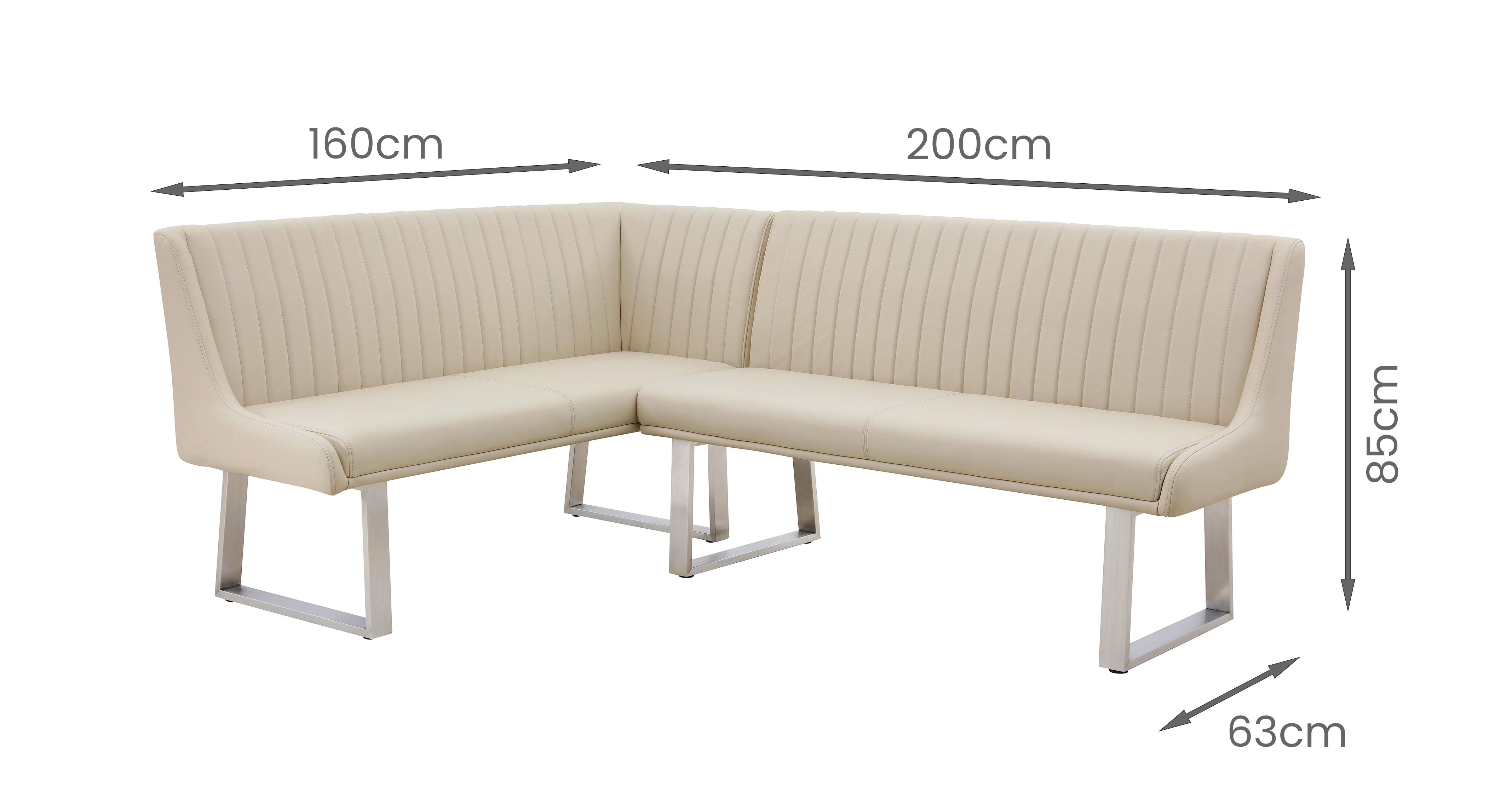 Lena Extending Dining Table Corner Bench | DFS