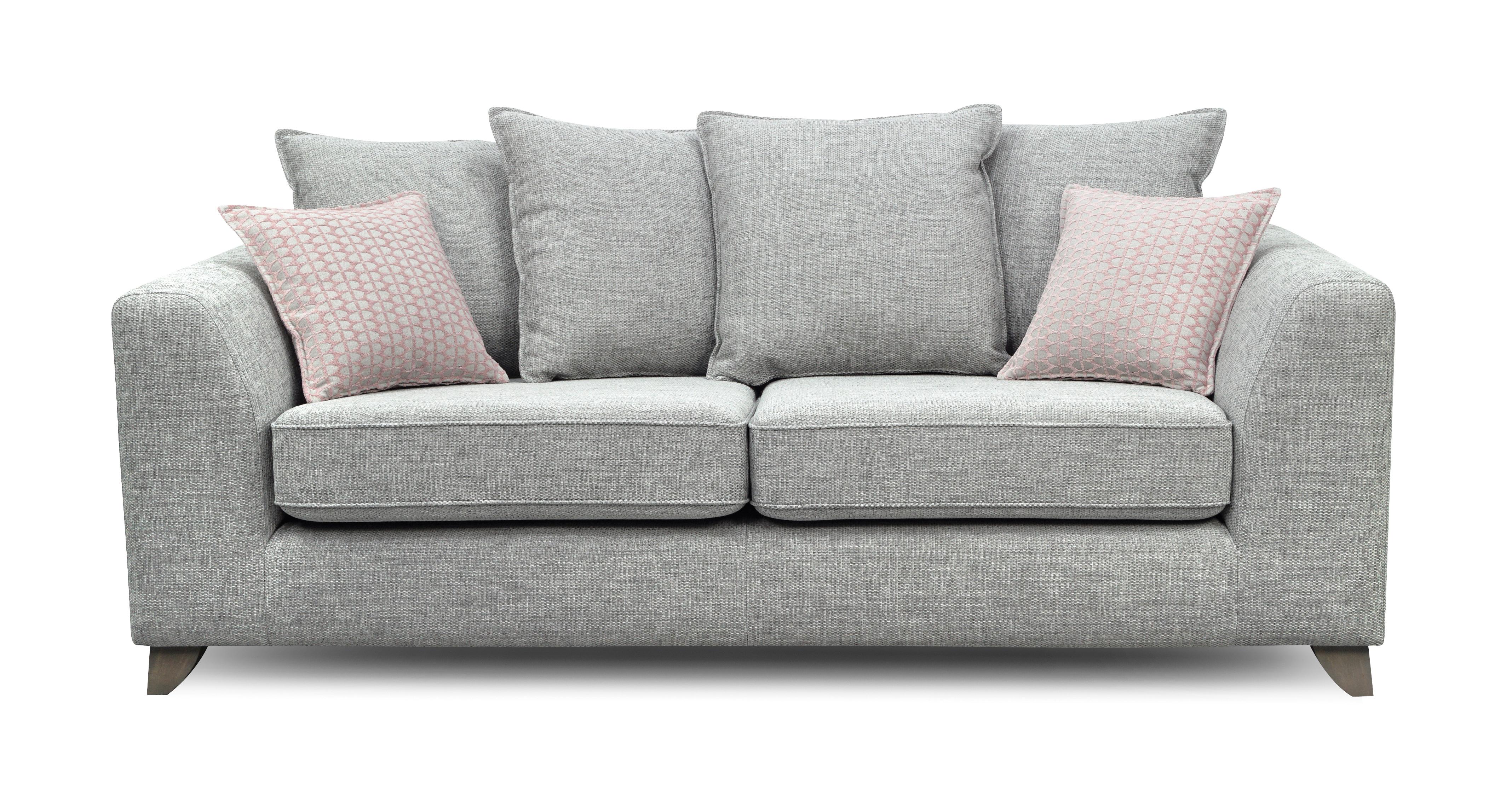 Lorella Pillow Back 3 Seater Sofa | DFS