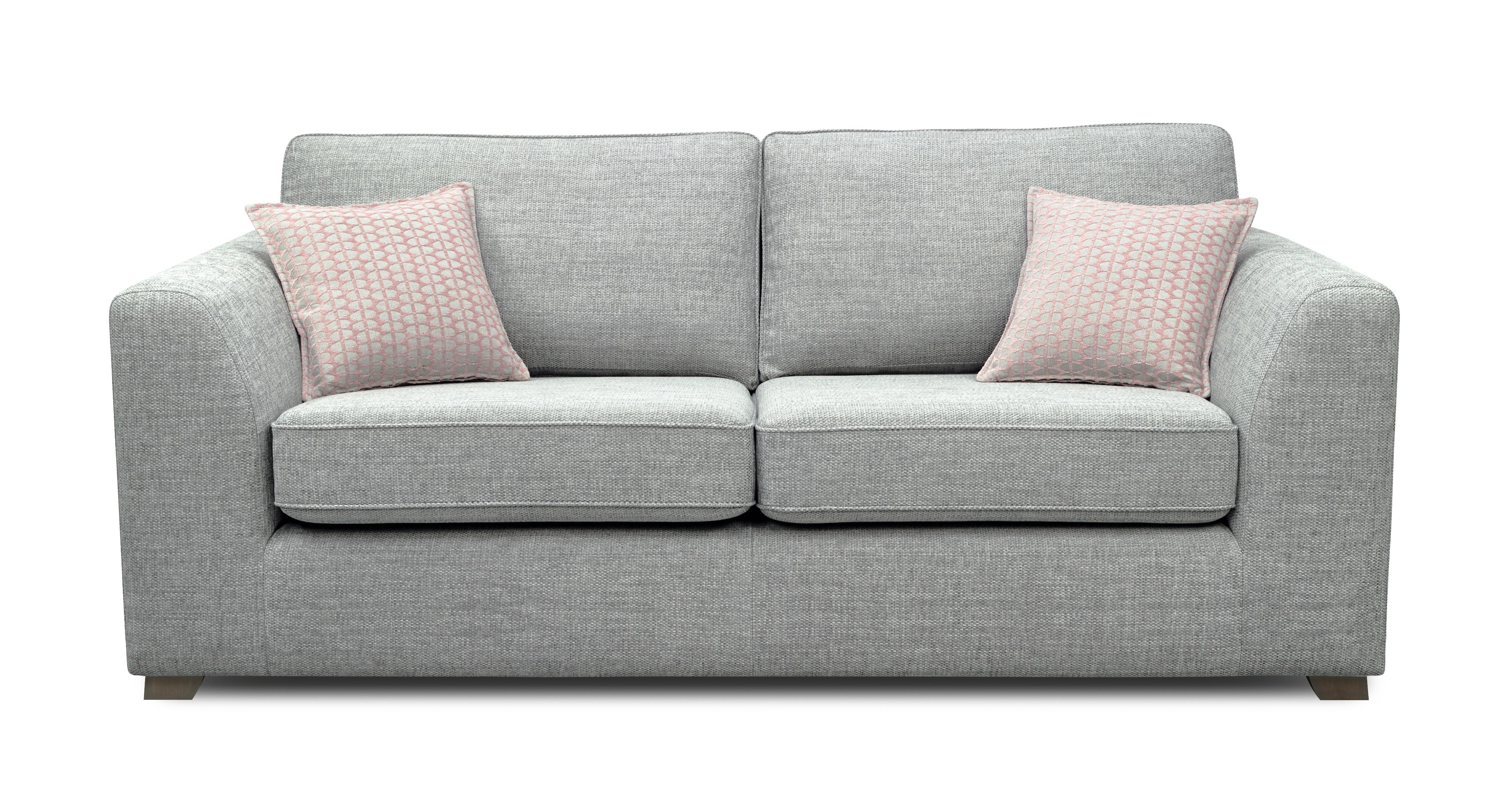 Lorella Formal Back 3 Seater Deluxe Sofa Bed | DFS