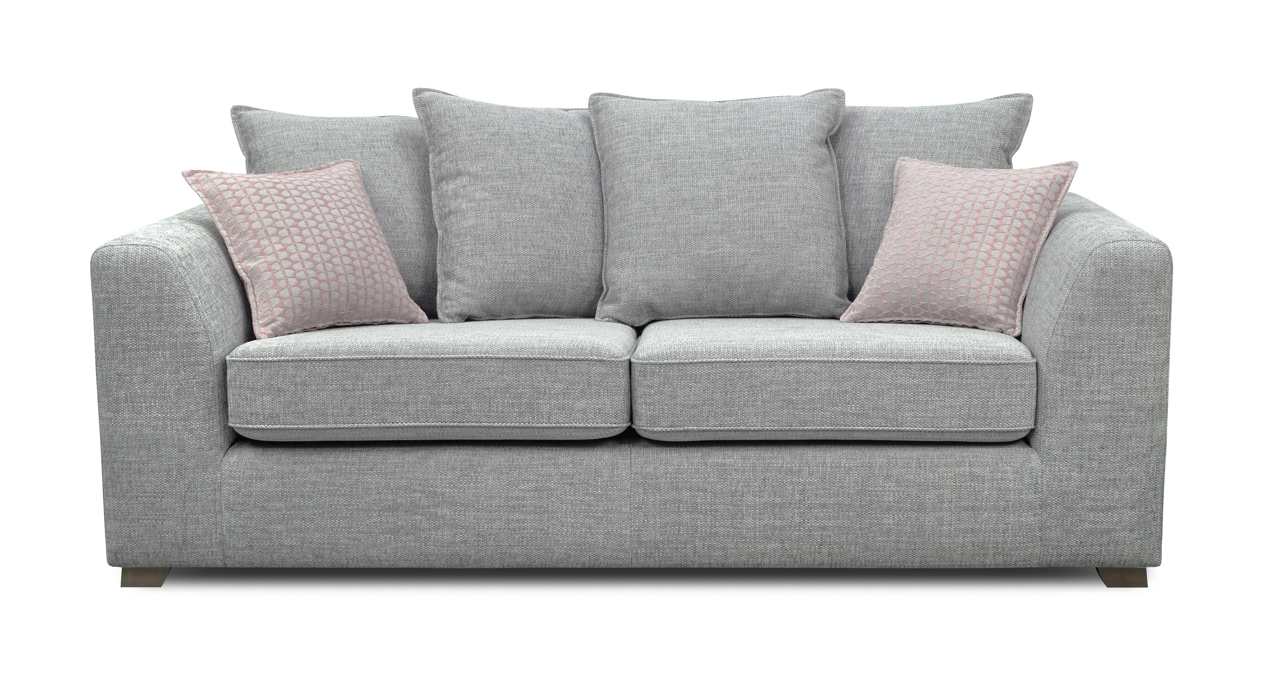 Lorella Pillow Back 3 Seater Deluxe Sofa Bed | DFS