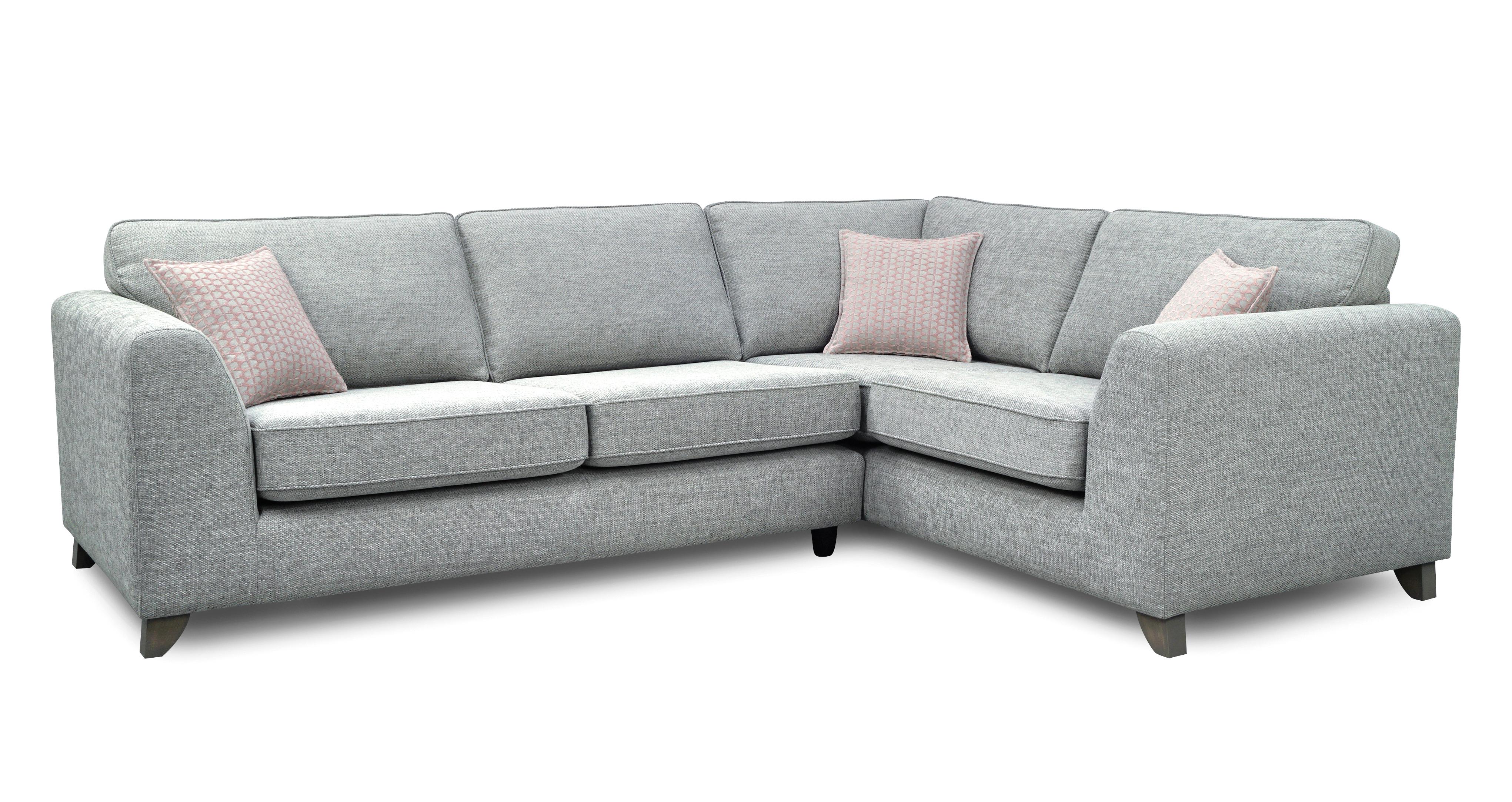 Lorella Formal Back Left Hand Facing 3 Seater Corner Sofa | DFS