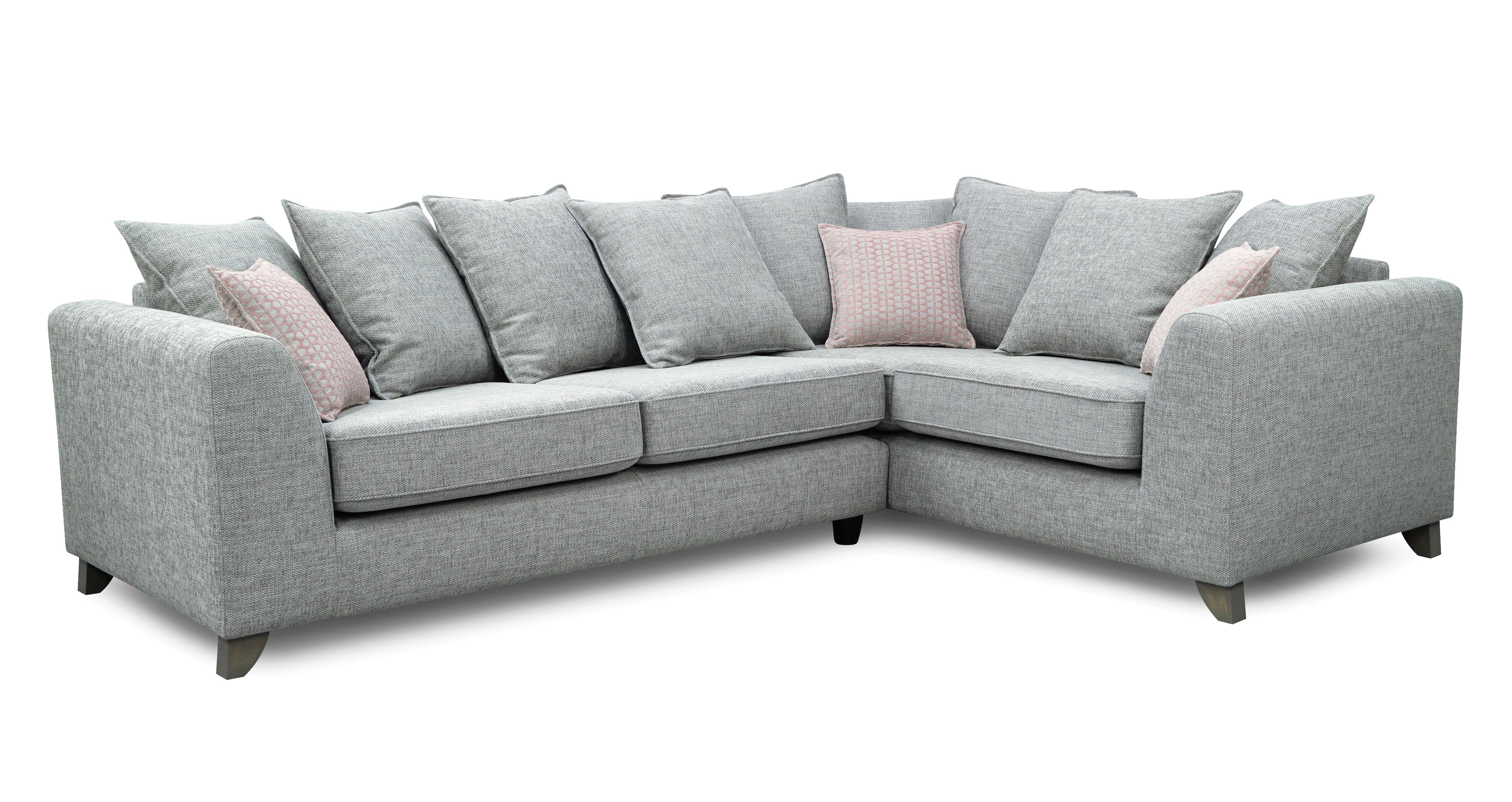 Lorella Pillow Back Left Hand Facing 3 Seater Corner Sofa | DFS