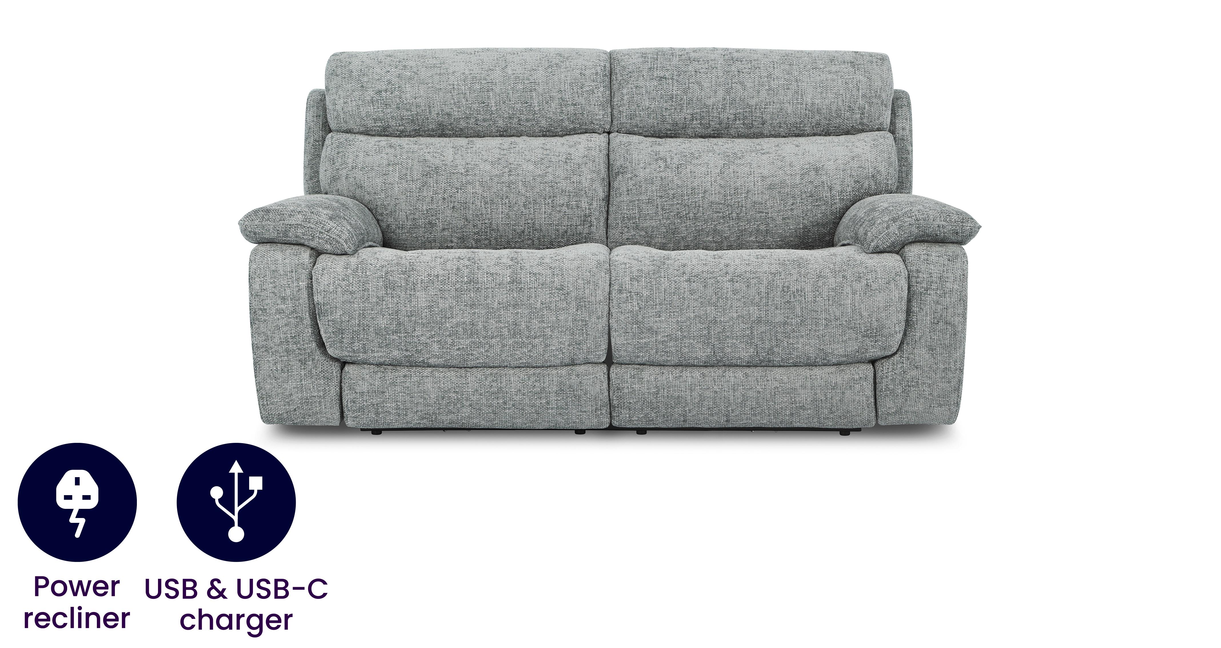 Lucius 3 Seater Power Recliner | DFS