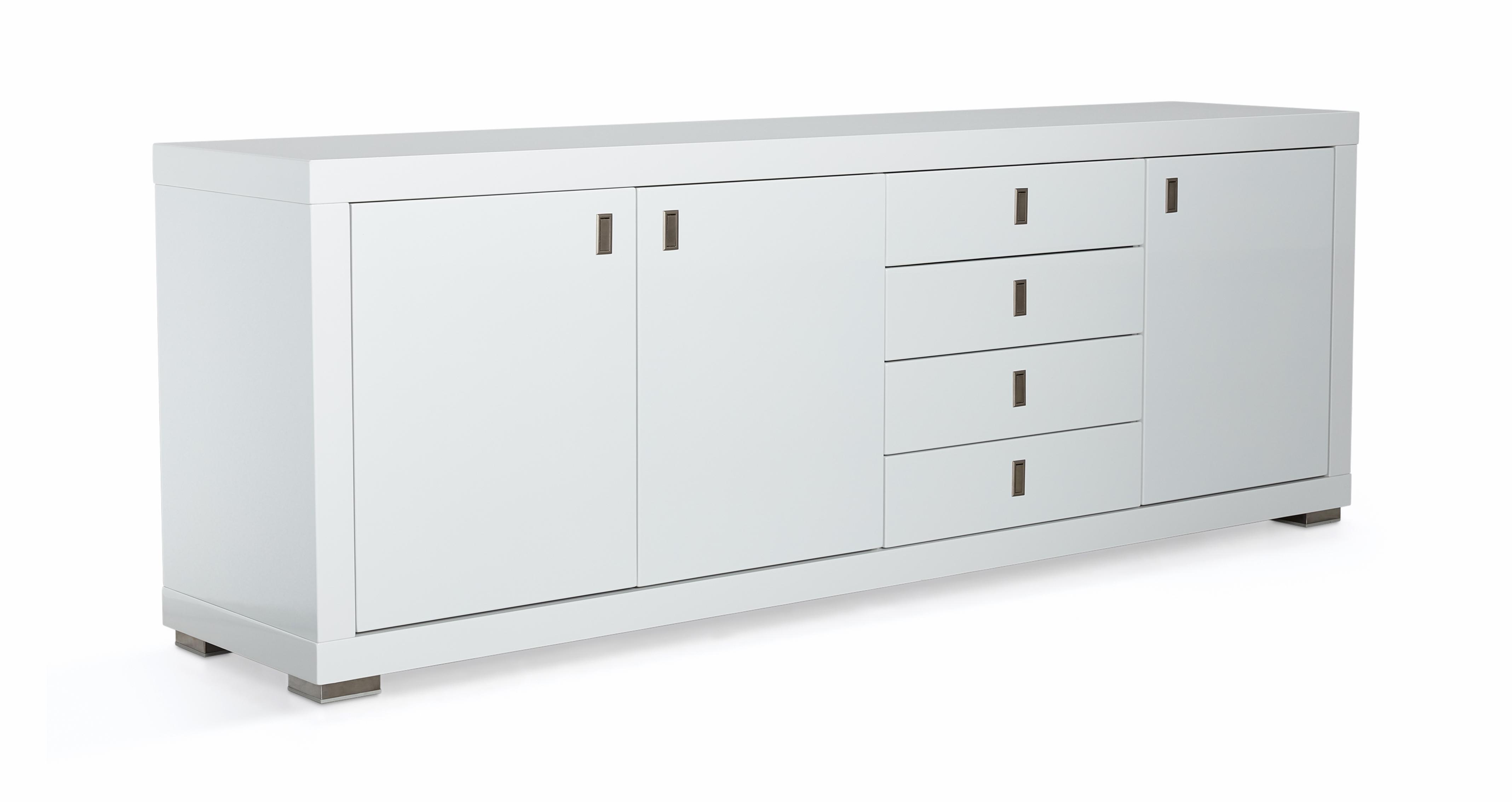 Dwell white gloss sideboard store