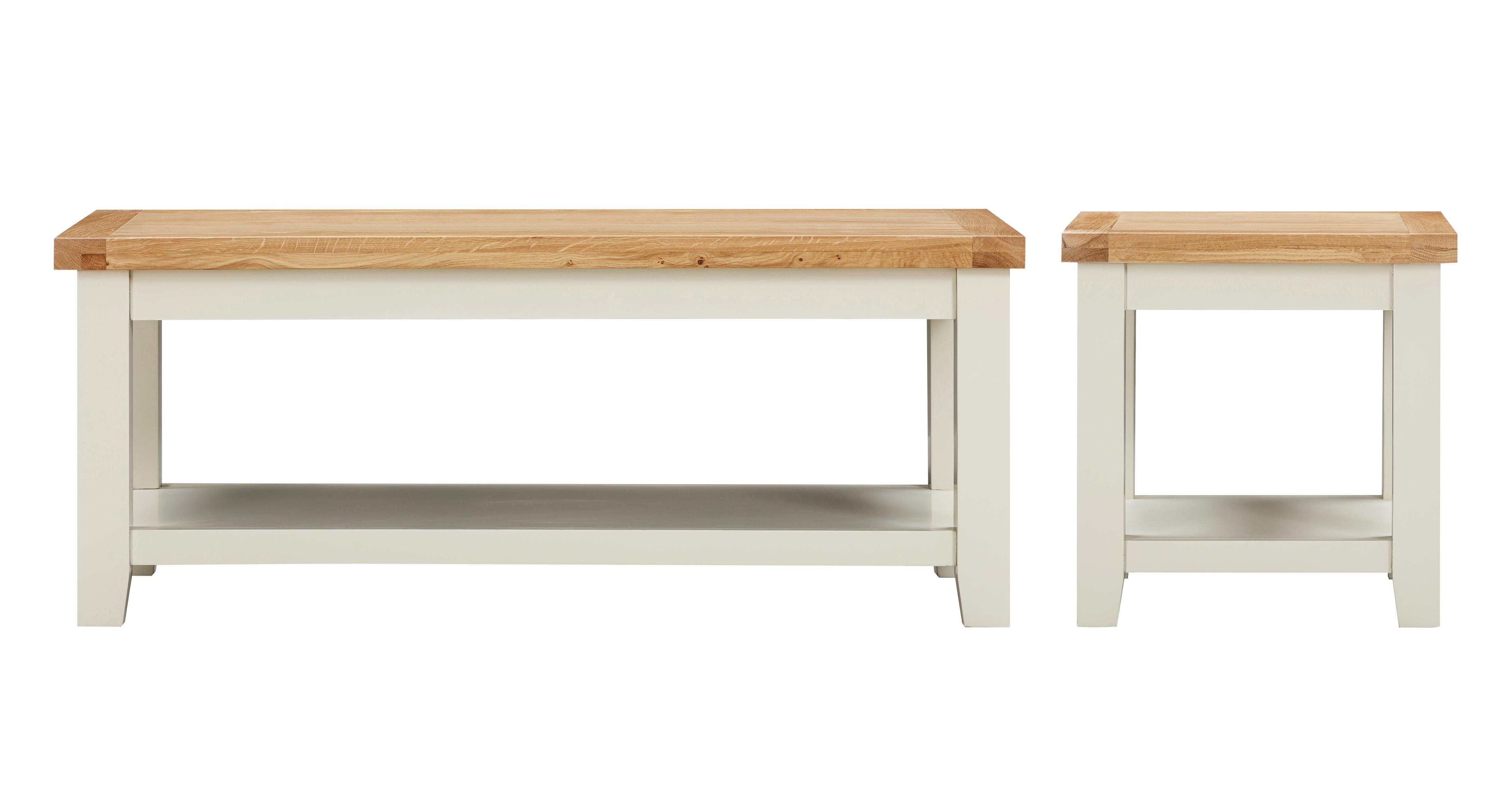 Maud Occasional White Oak Bundle | DFS