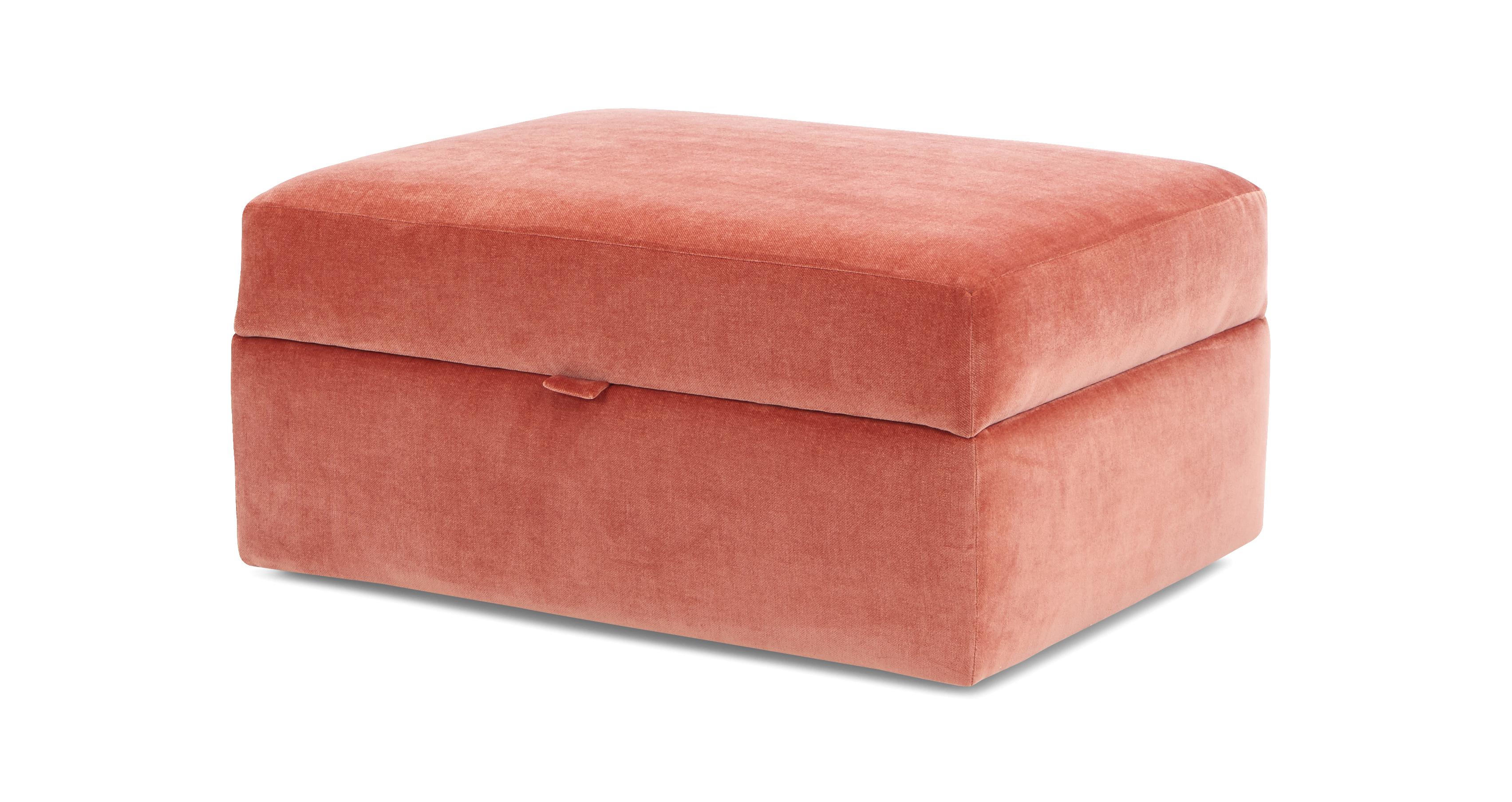 Maura Large Storage Footstool | DFS