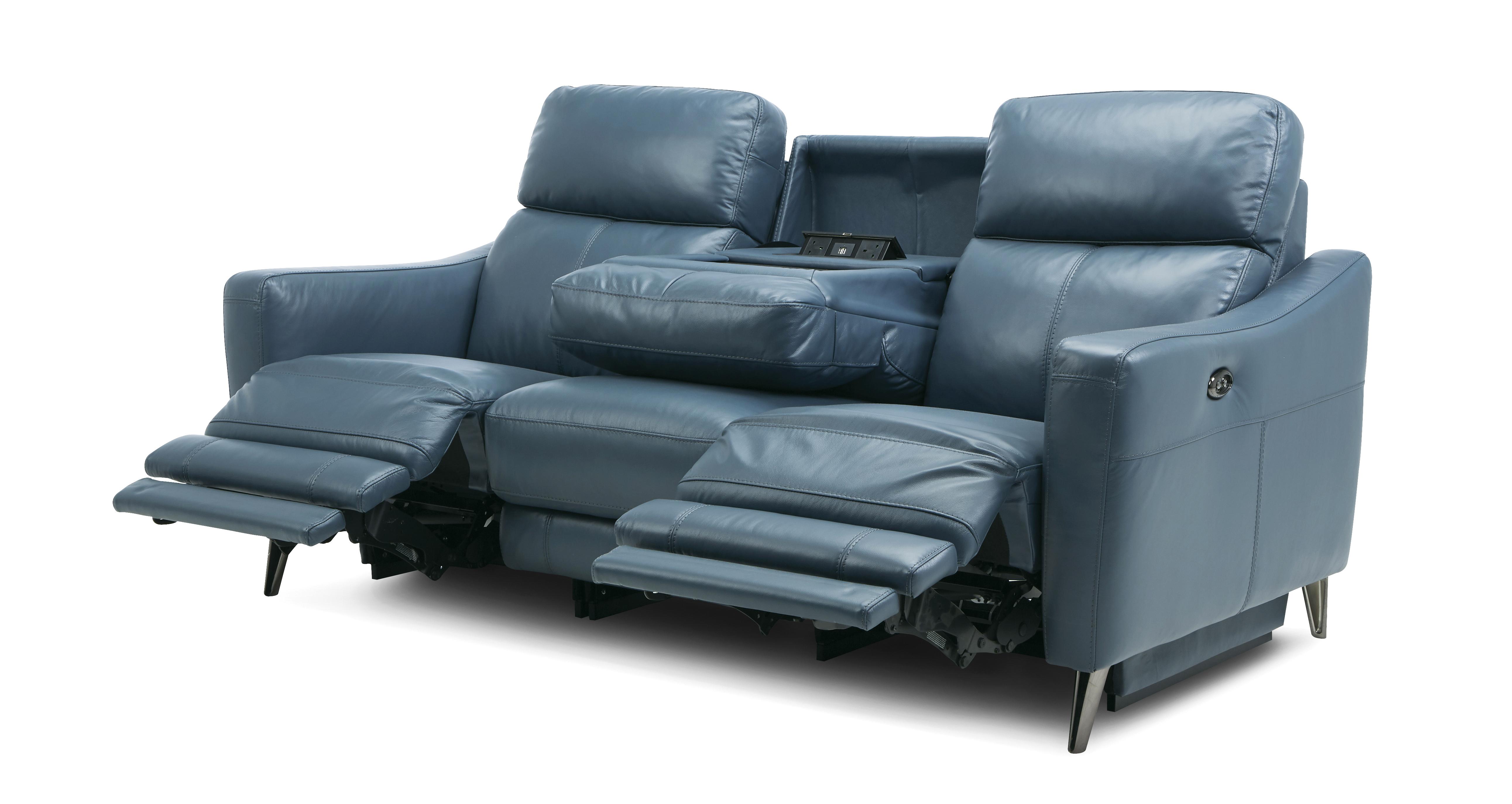 Maxen 3 Seater Power Sofa And Table | DFS