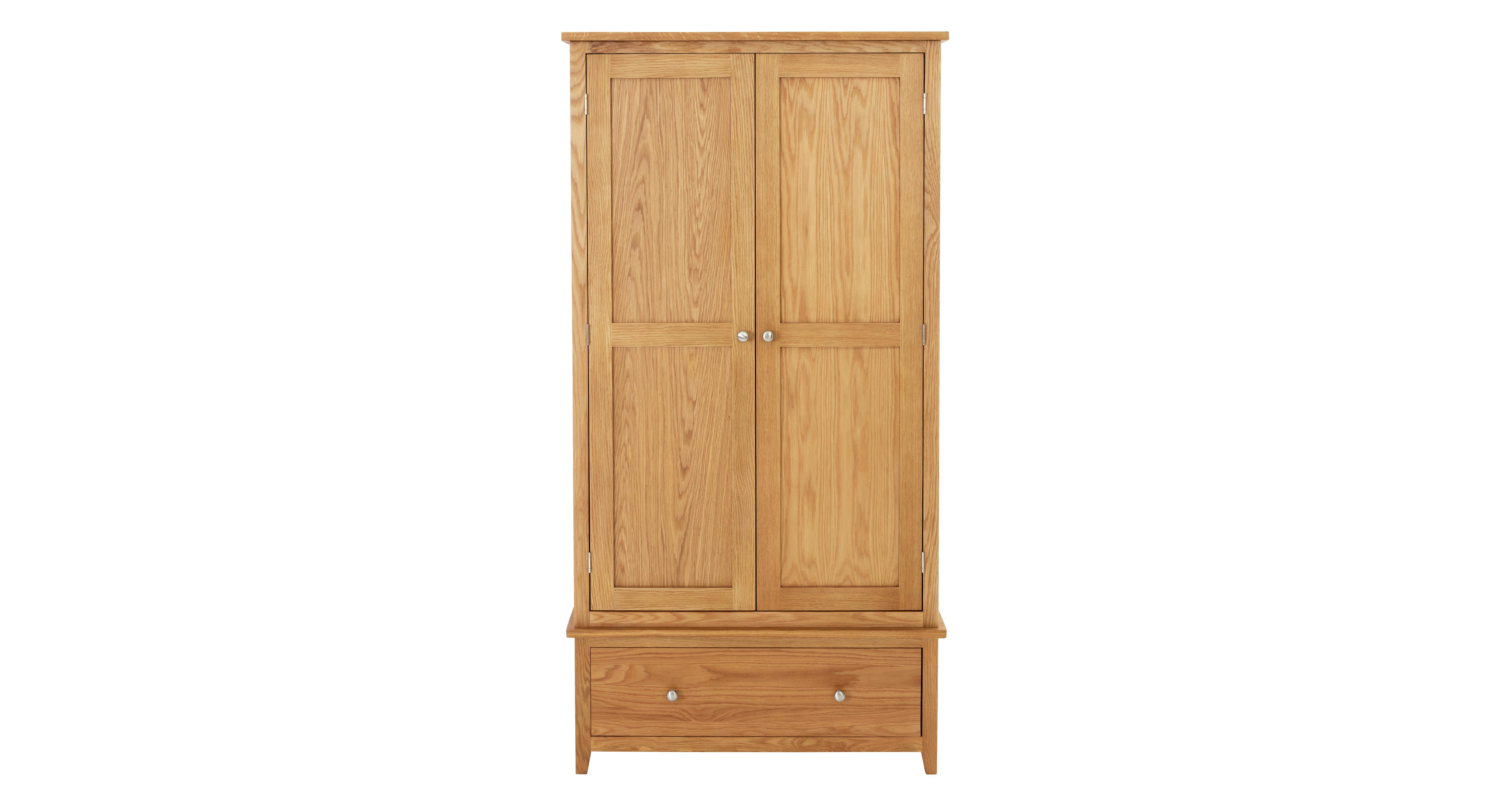 Meadow 2 Door 1 Drawer Wardrobe | DFS