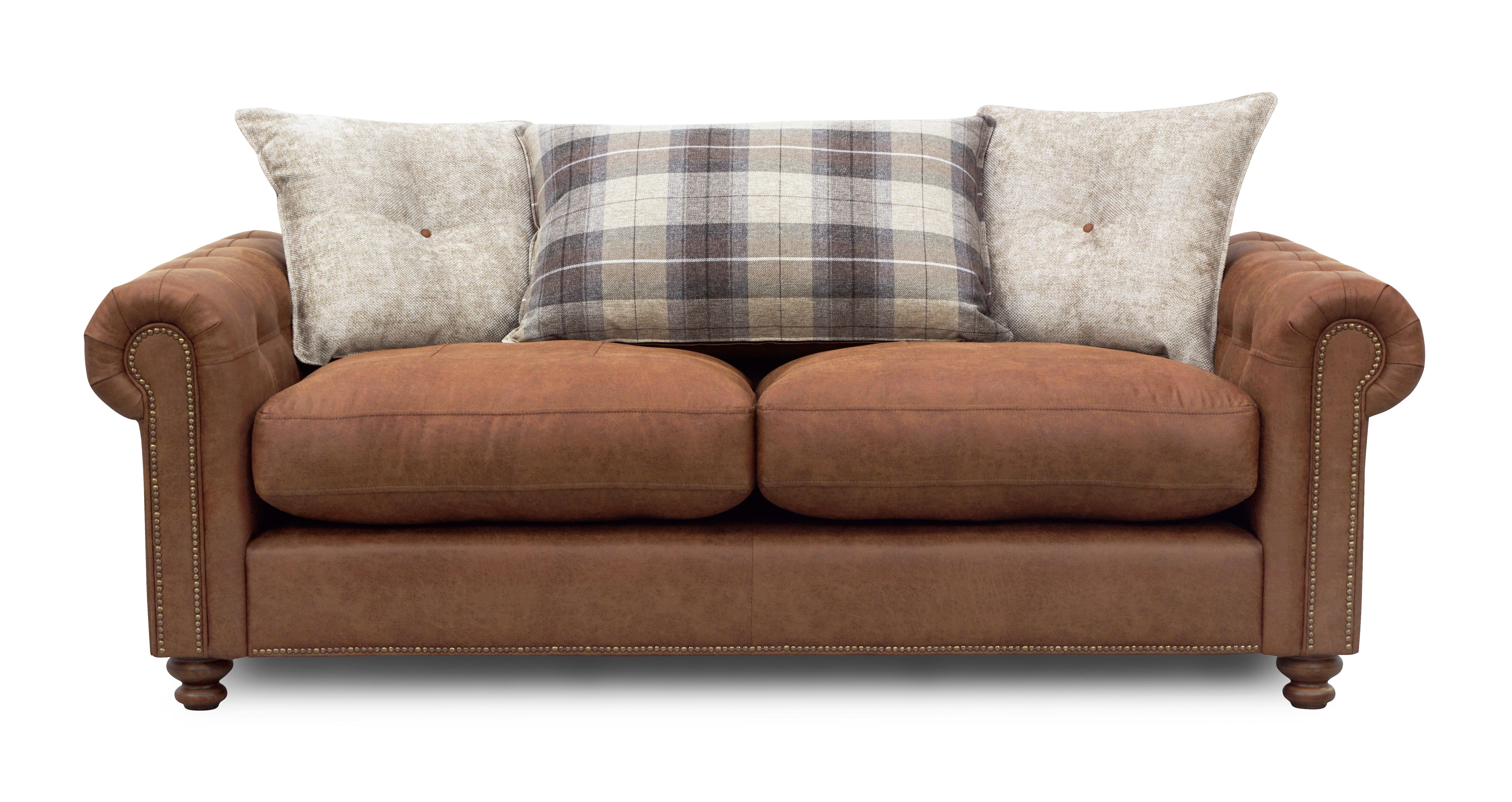 Mossley Pillow Back 3 Seater Sofa | DFS