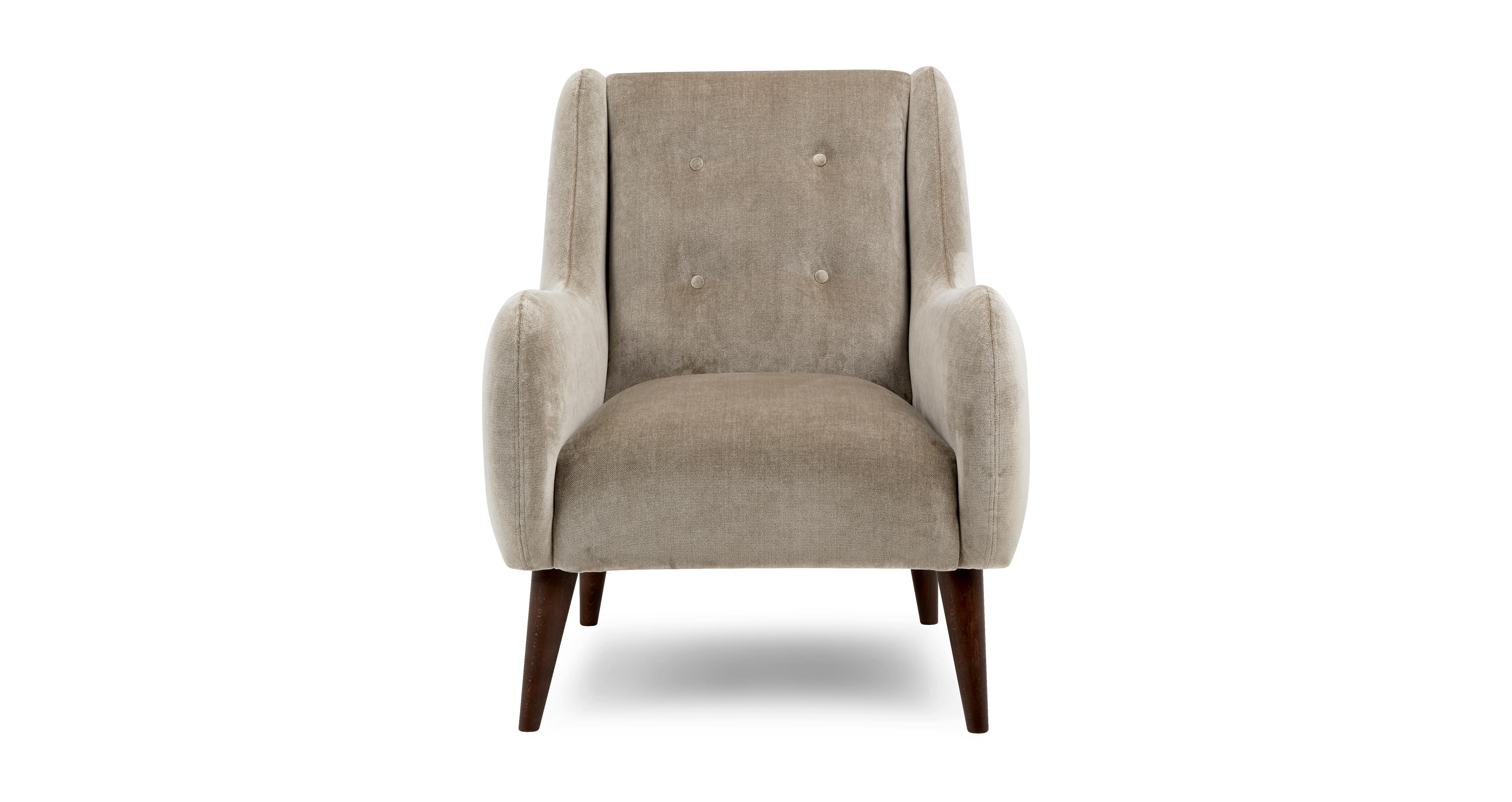 New Camden Chenille Accent Chair | DFS