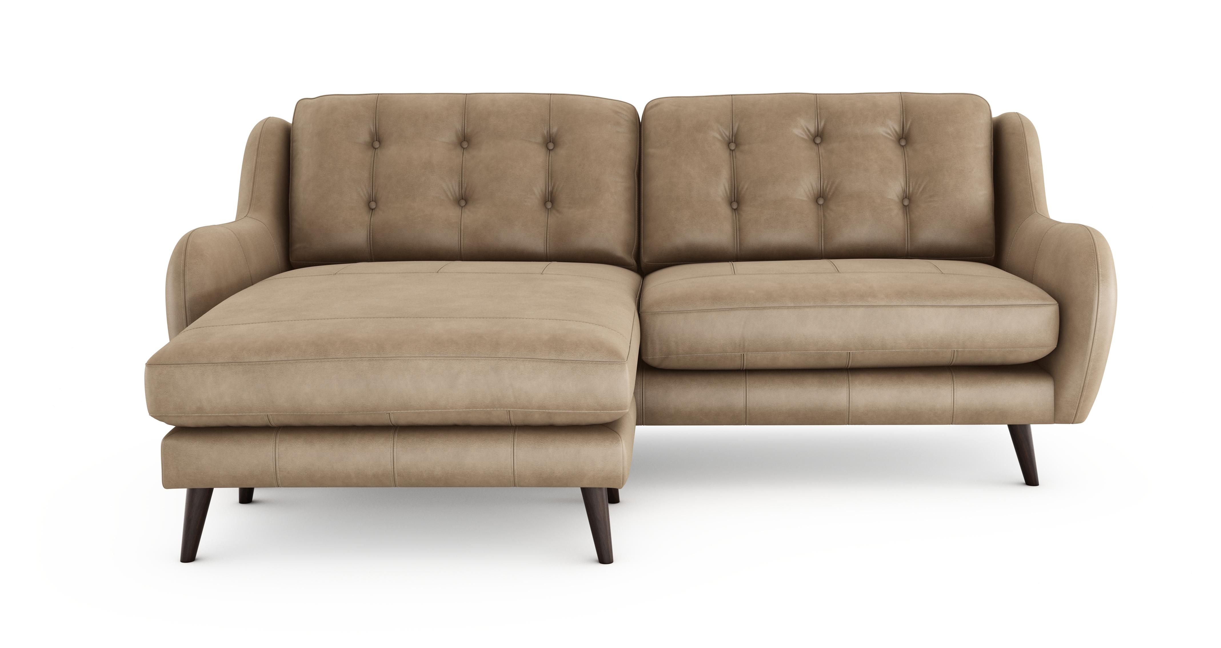 New Camden Leather 4 Seater Lounger DFS
