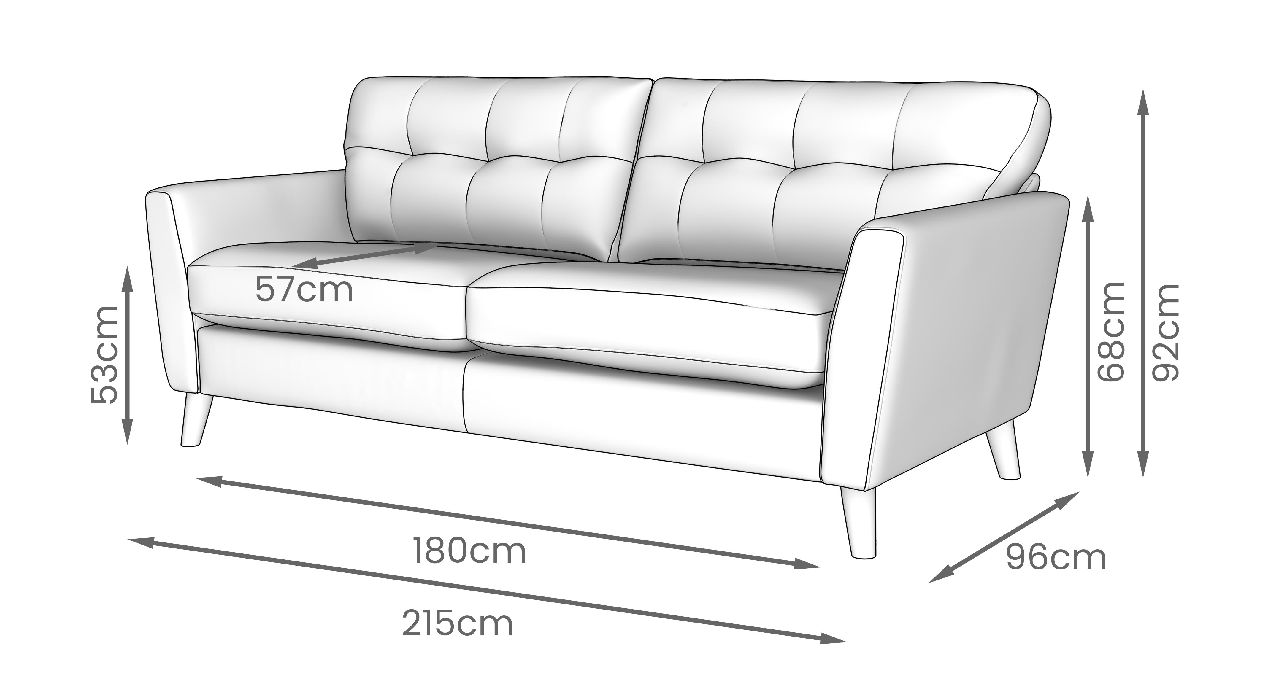 New Studio 3 Seater Sofa | DFS