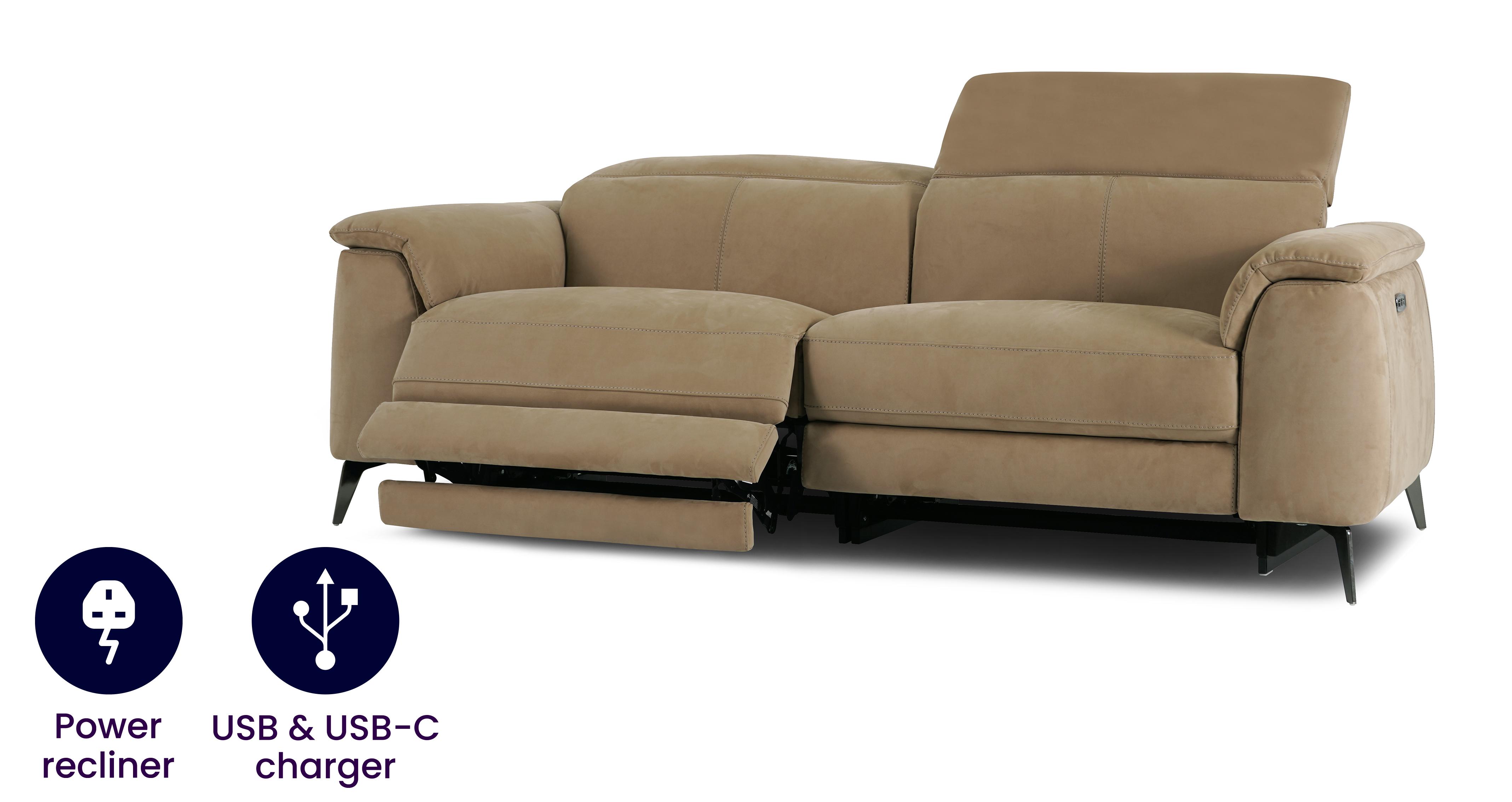 New Tahiti 3 Seater Power Recliner | DFS