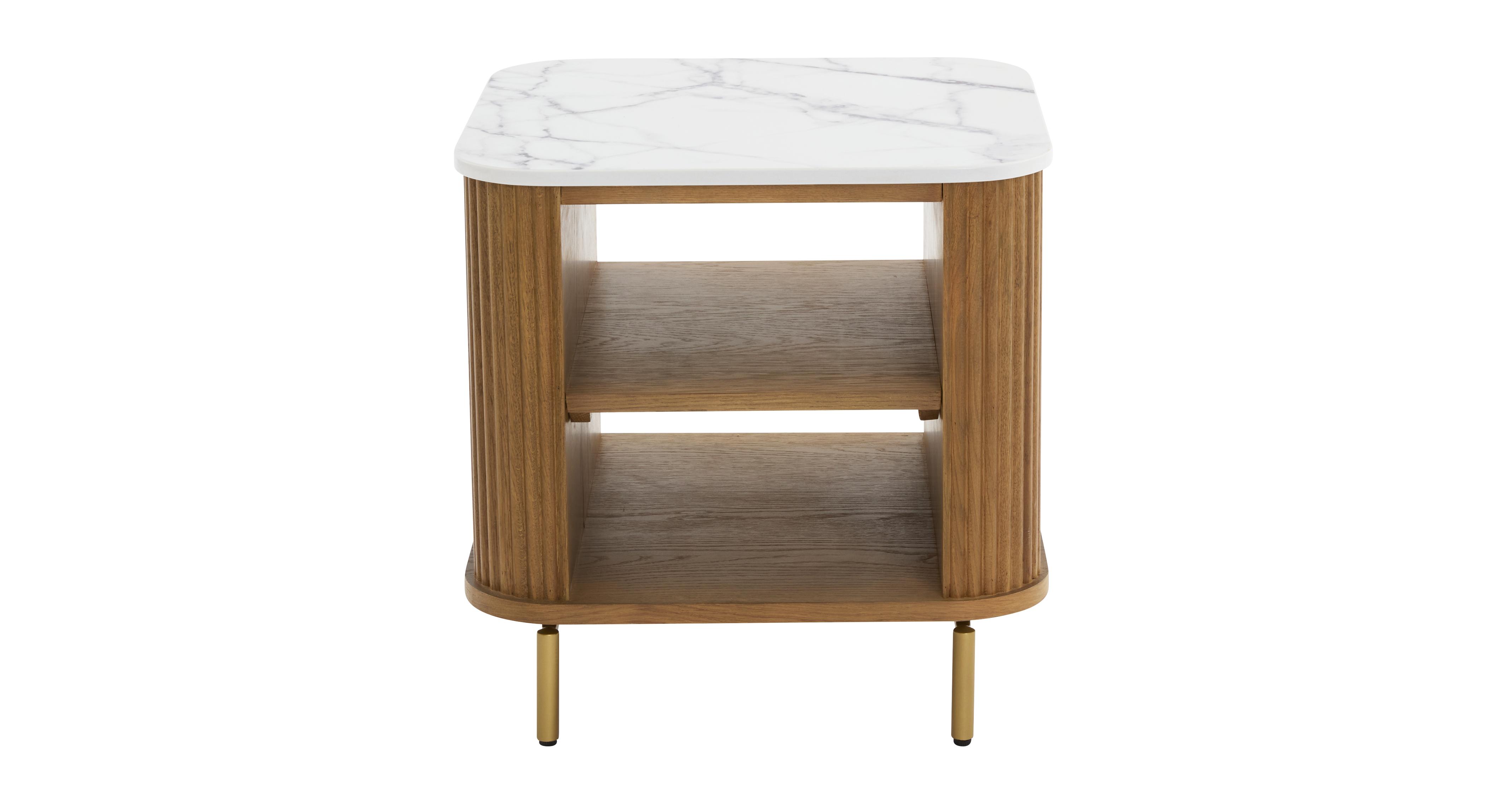 Nia Square Side Table | DFS