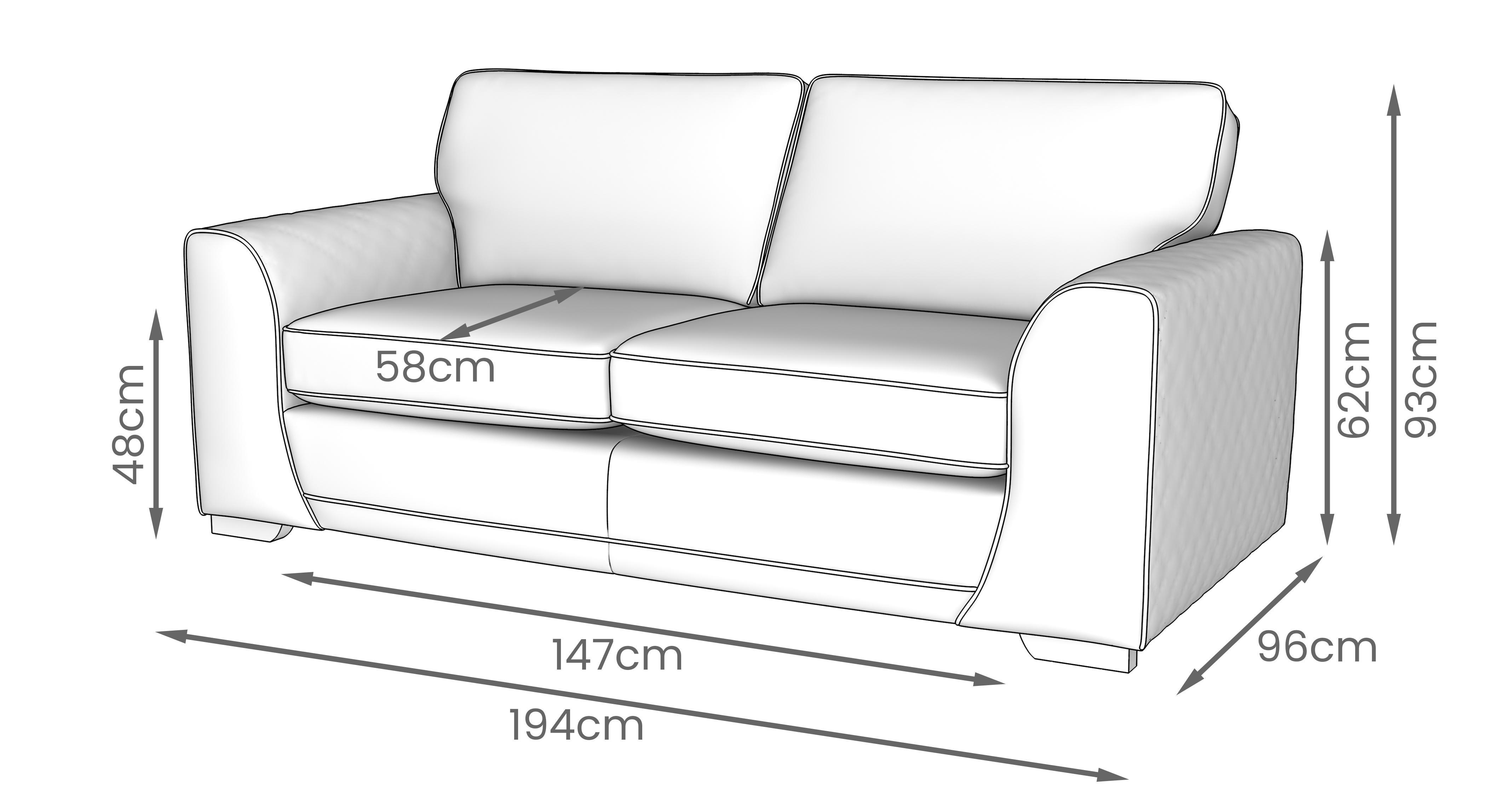 Orka 3 Seater Sofa | DFS