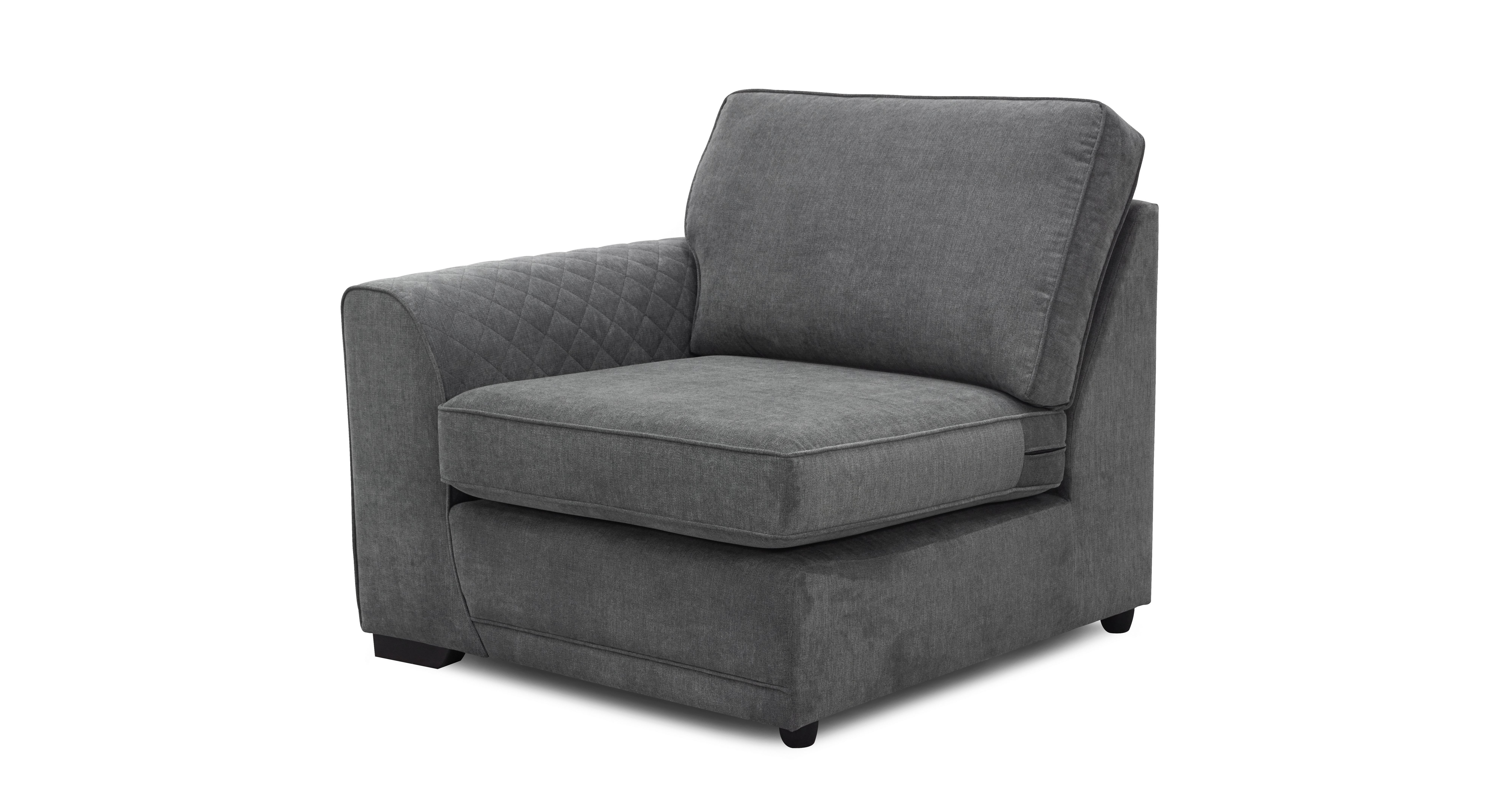 Orka Left Hand Facing 1 Arm 1 Seat Unit | DFS