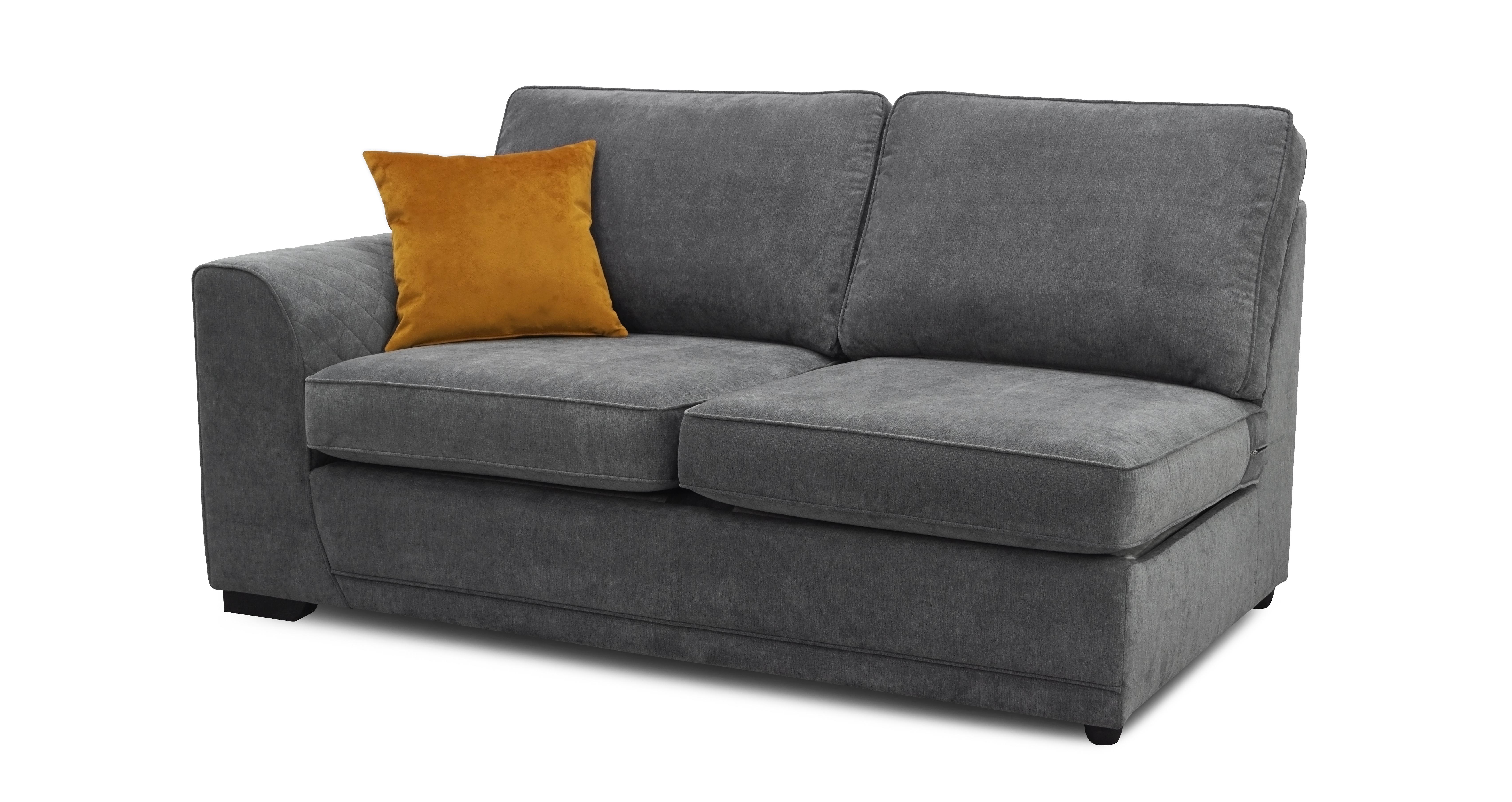 Orka Left Hand Facing 1 Arm 2 Seat Unit | DFS
