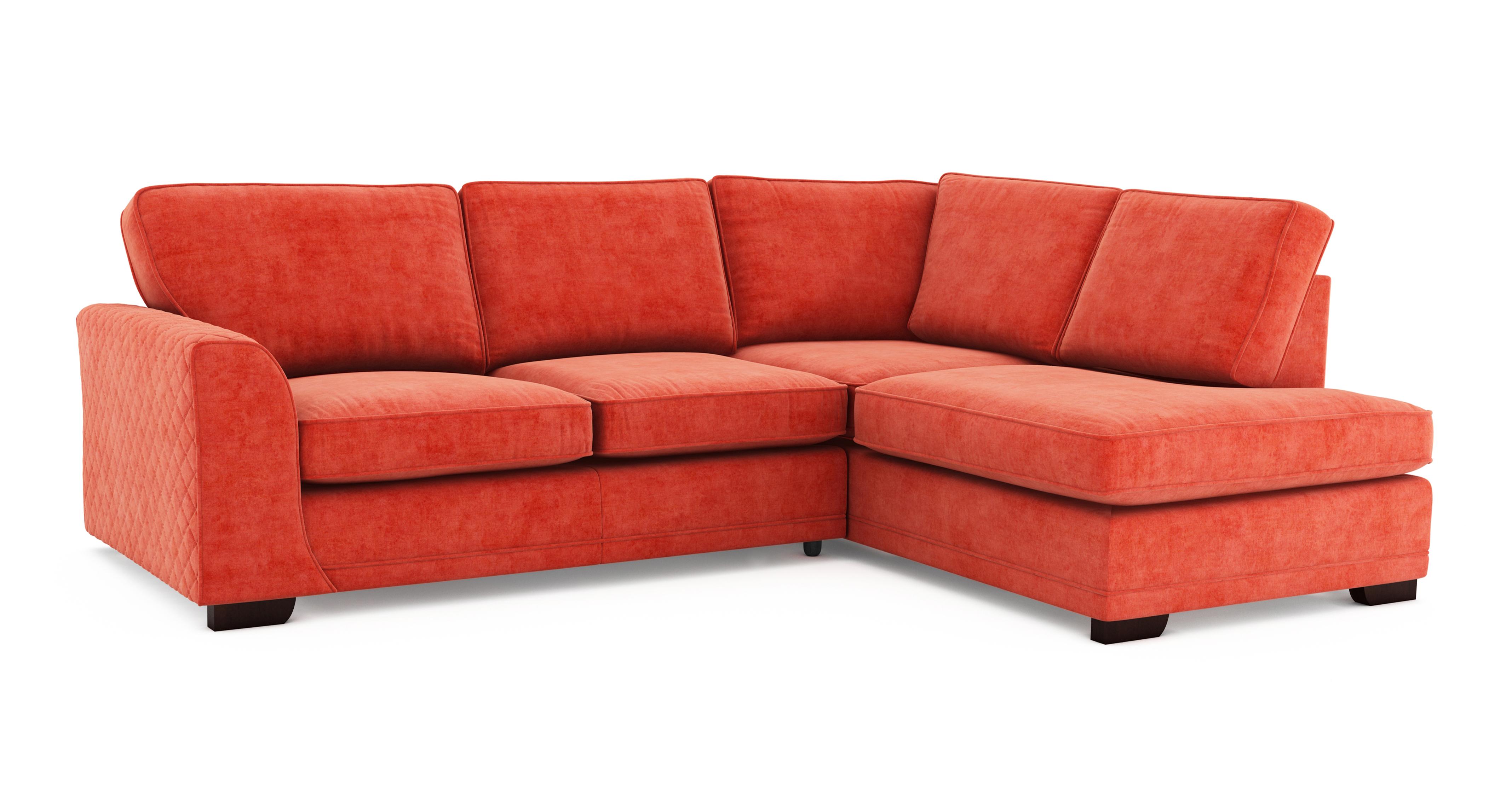Orange Corner Sofas