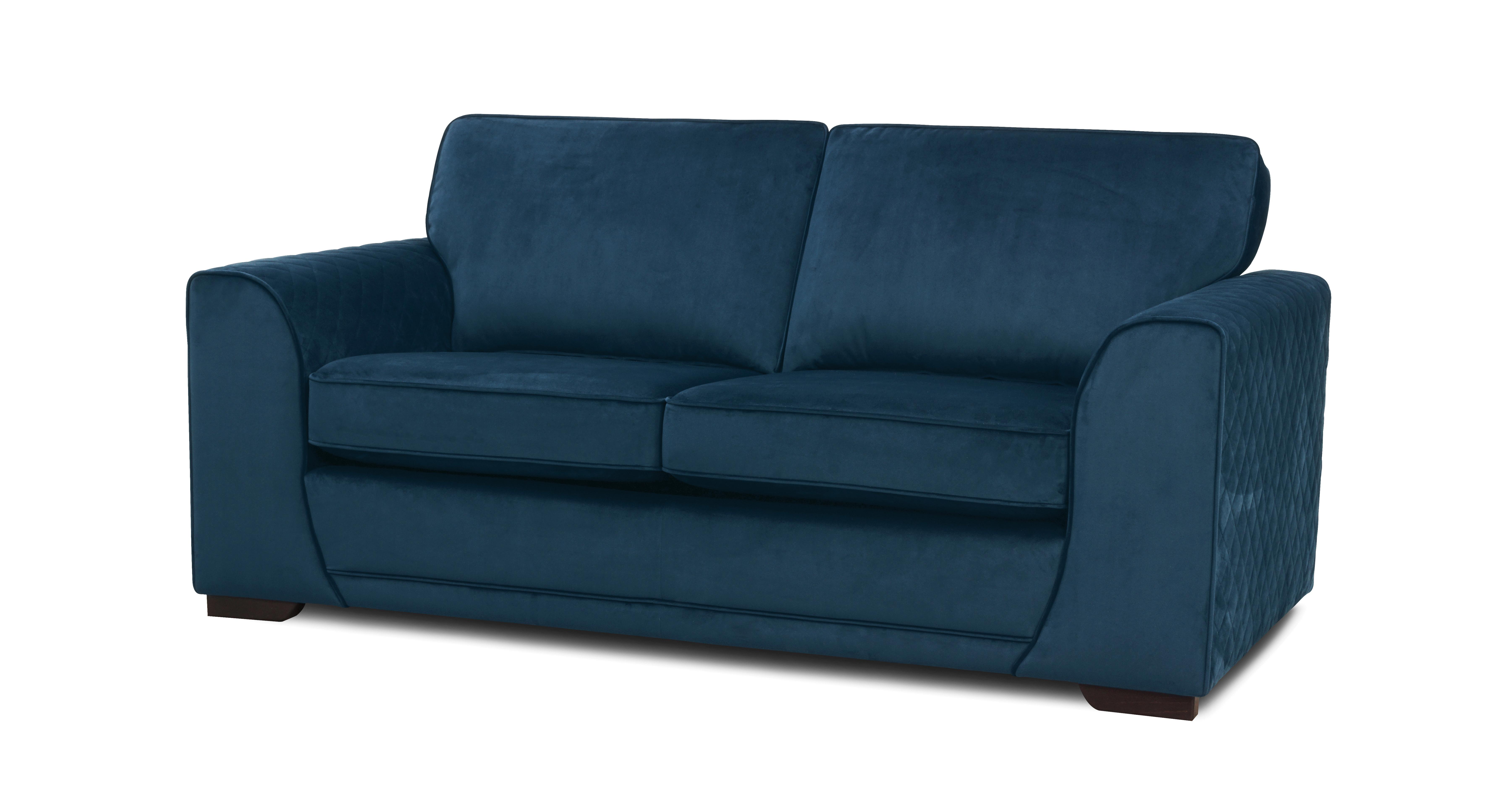 Orka Velvet Large 2 Seater Sofa | DFS