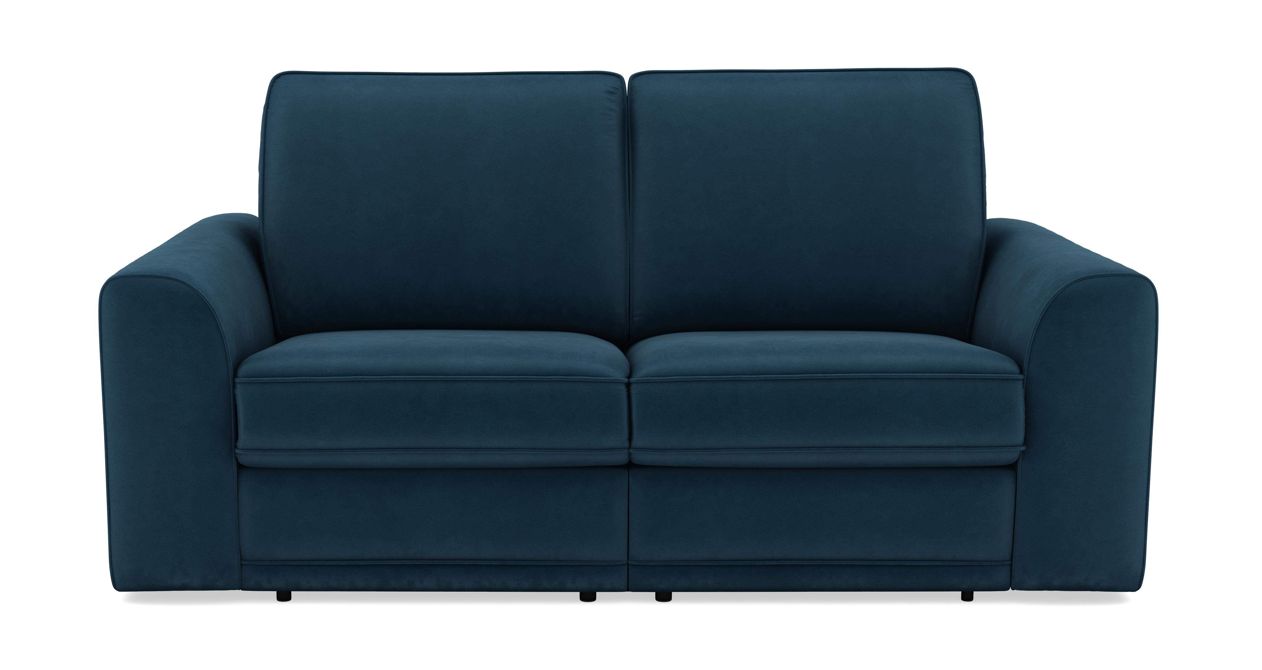 Orka Velvet Non Quilted 2 Seater Power Recliner | DFS