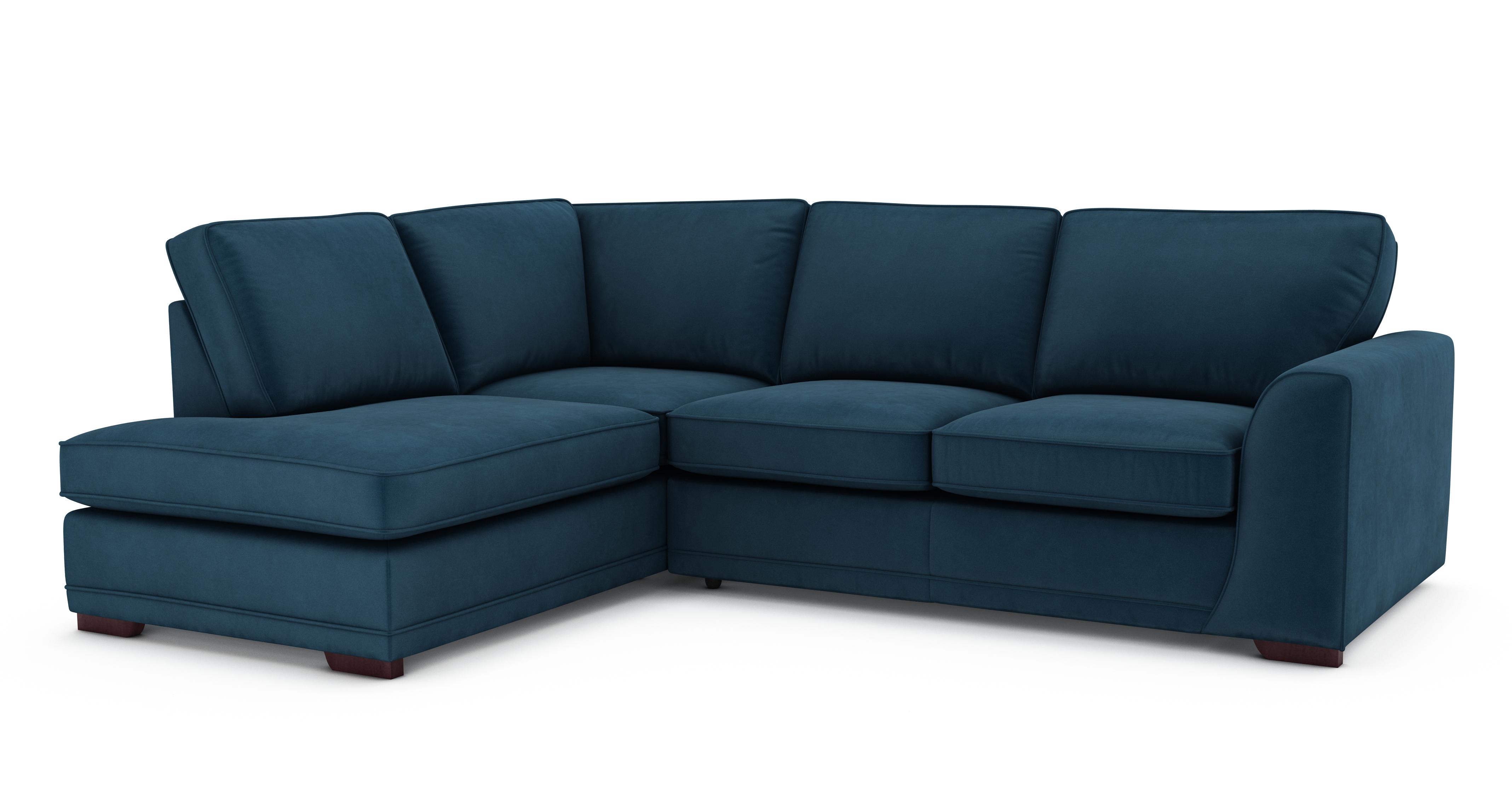 Orka Velvet Non Quilted Right Hand Facing Arm Open End Deluxe Corner ...