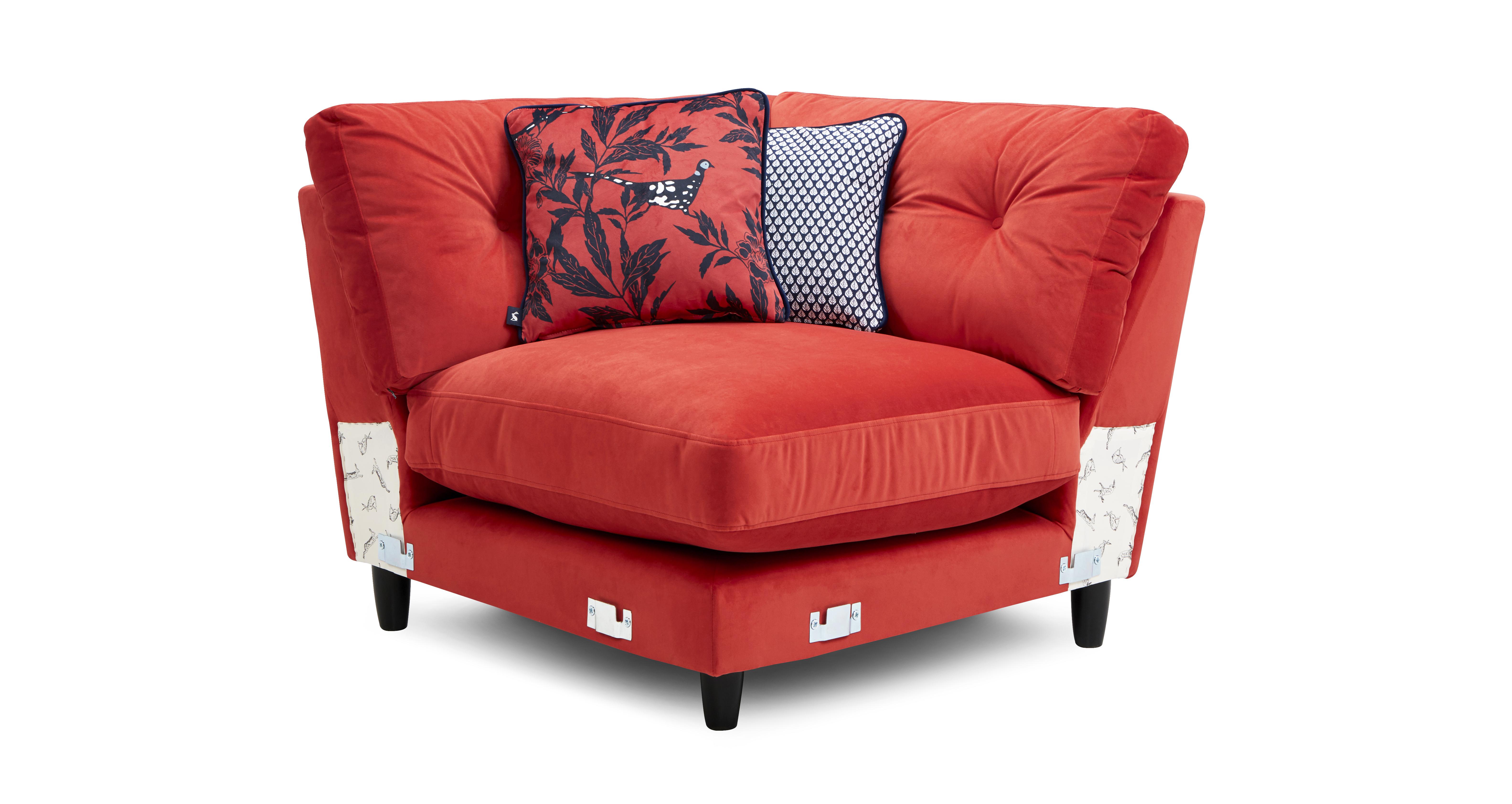 Patterdale Velvet Corner Unit | DFS