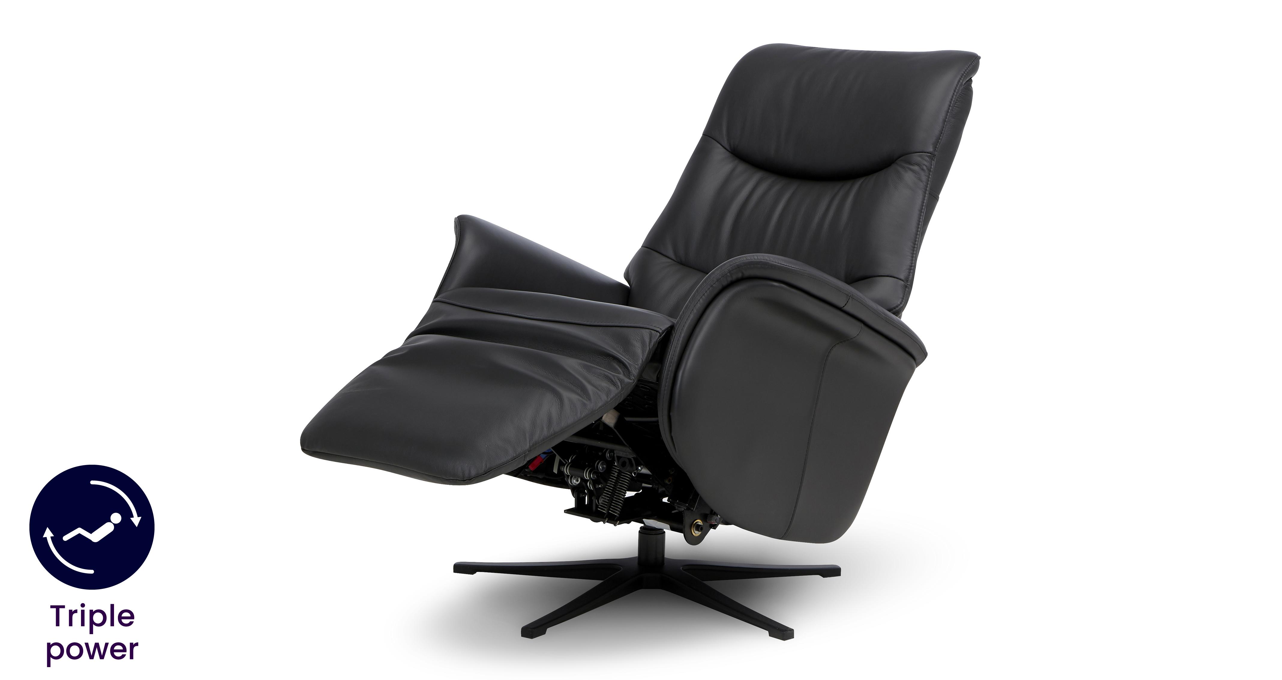 Paxton Express Power Swivel Recliner Chair | DFS