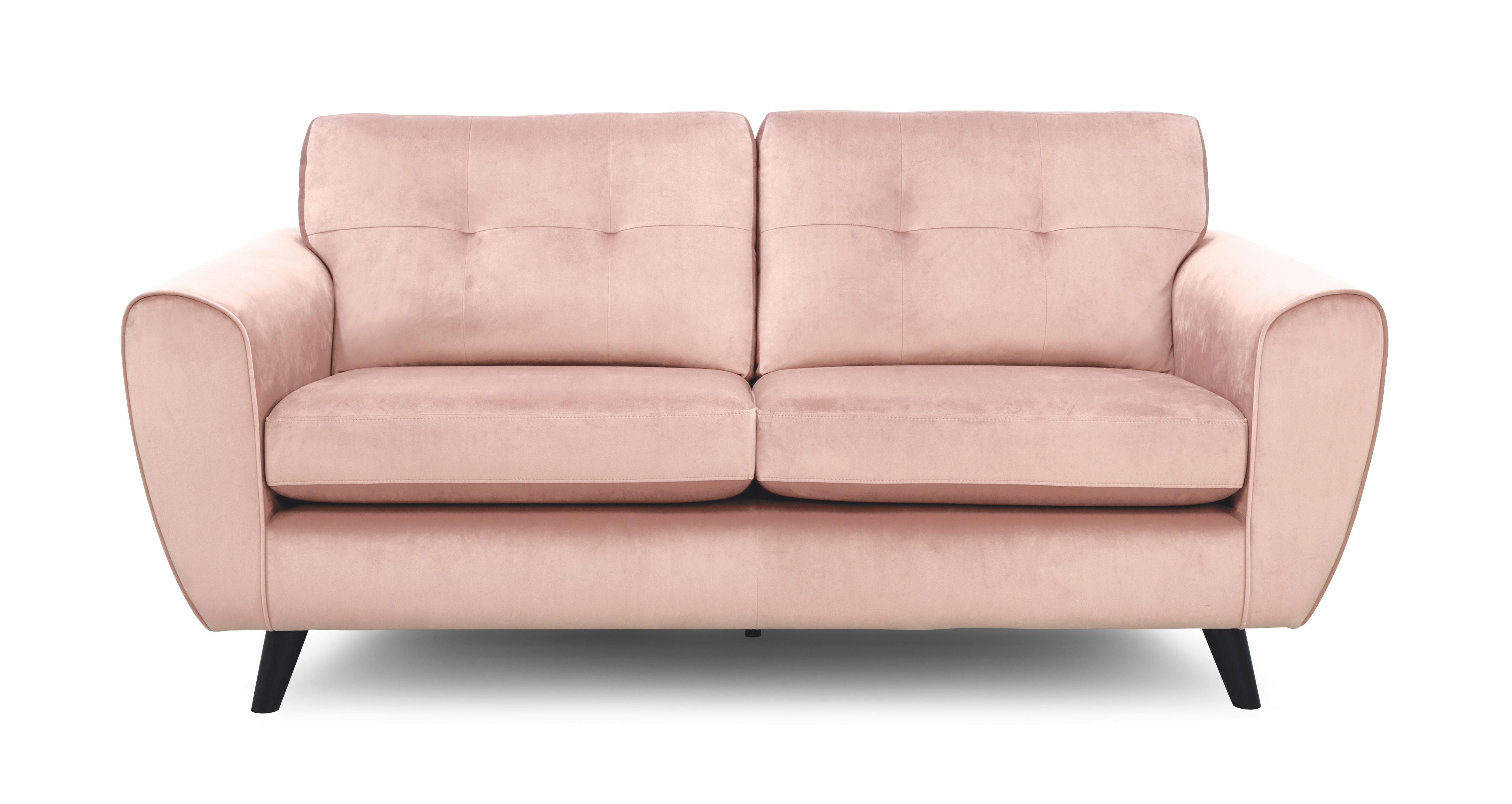 Penny Velvet 3 Seater Sofa DFS