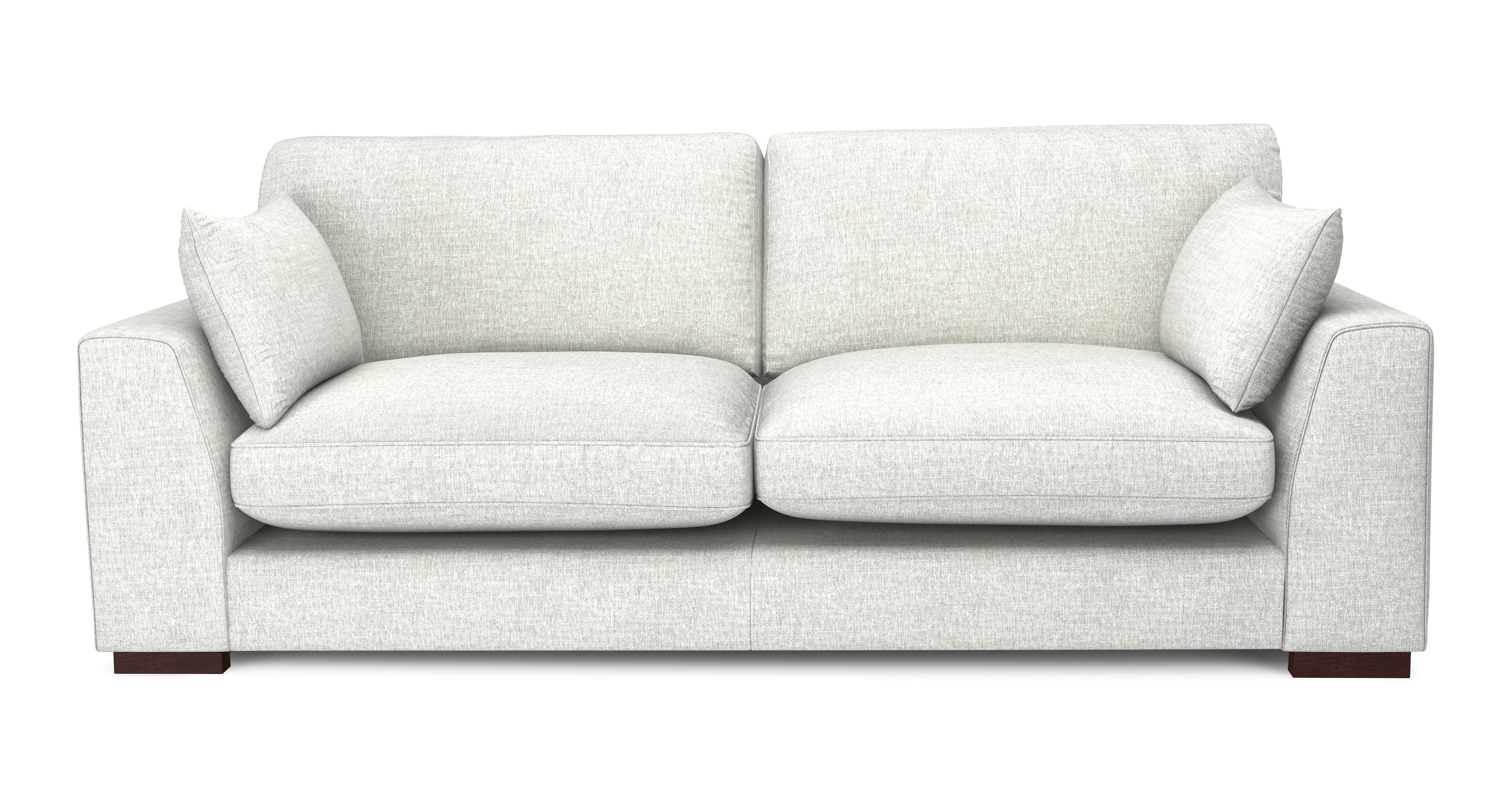 Plush Formal Back 3 Seater Sofa | DFS