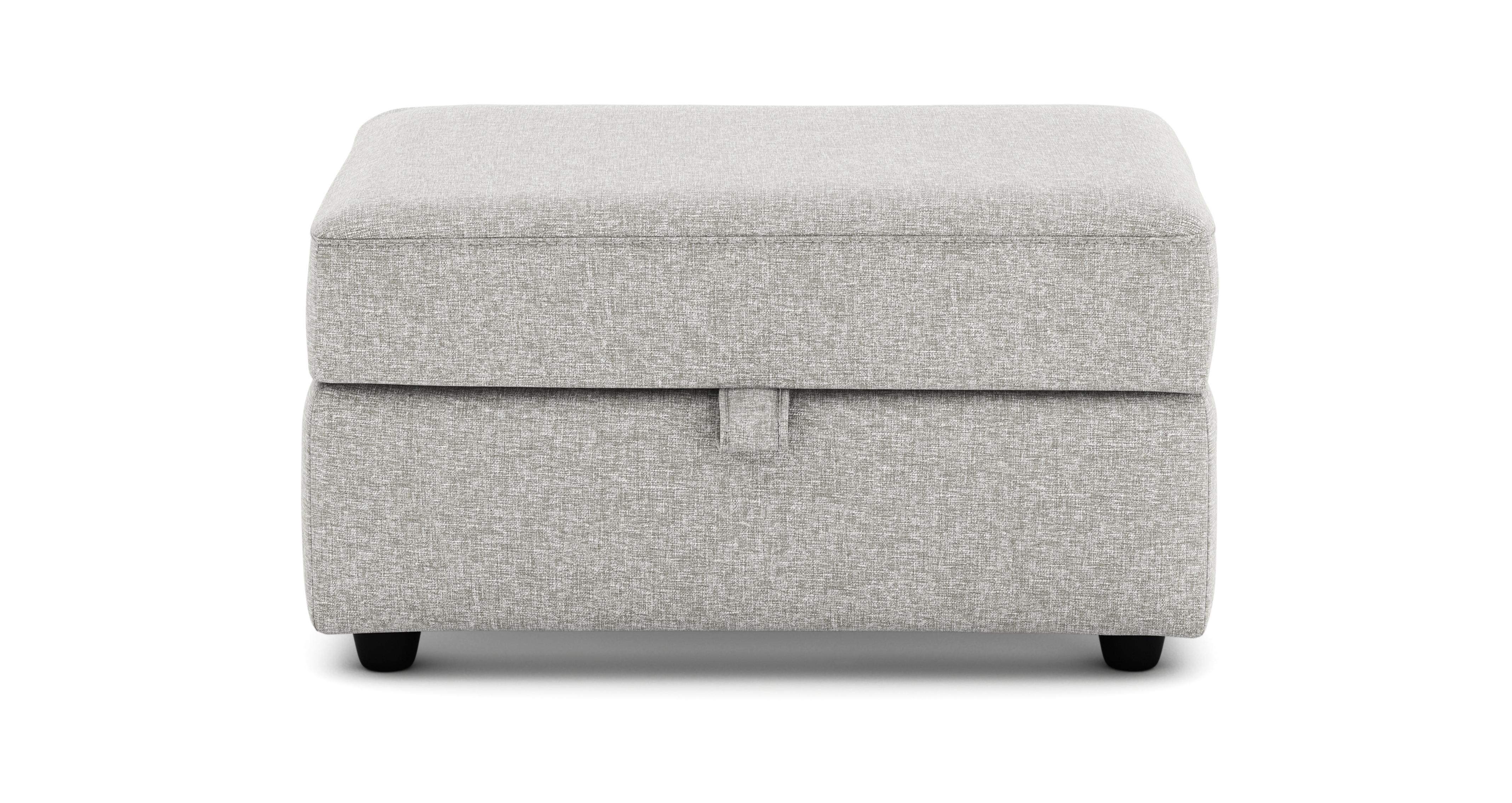 Plush Large Storage Footstool | DFS