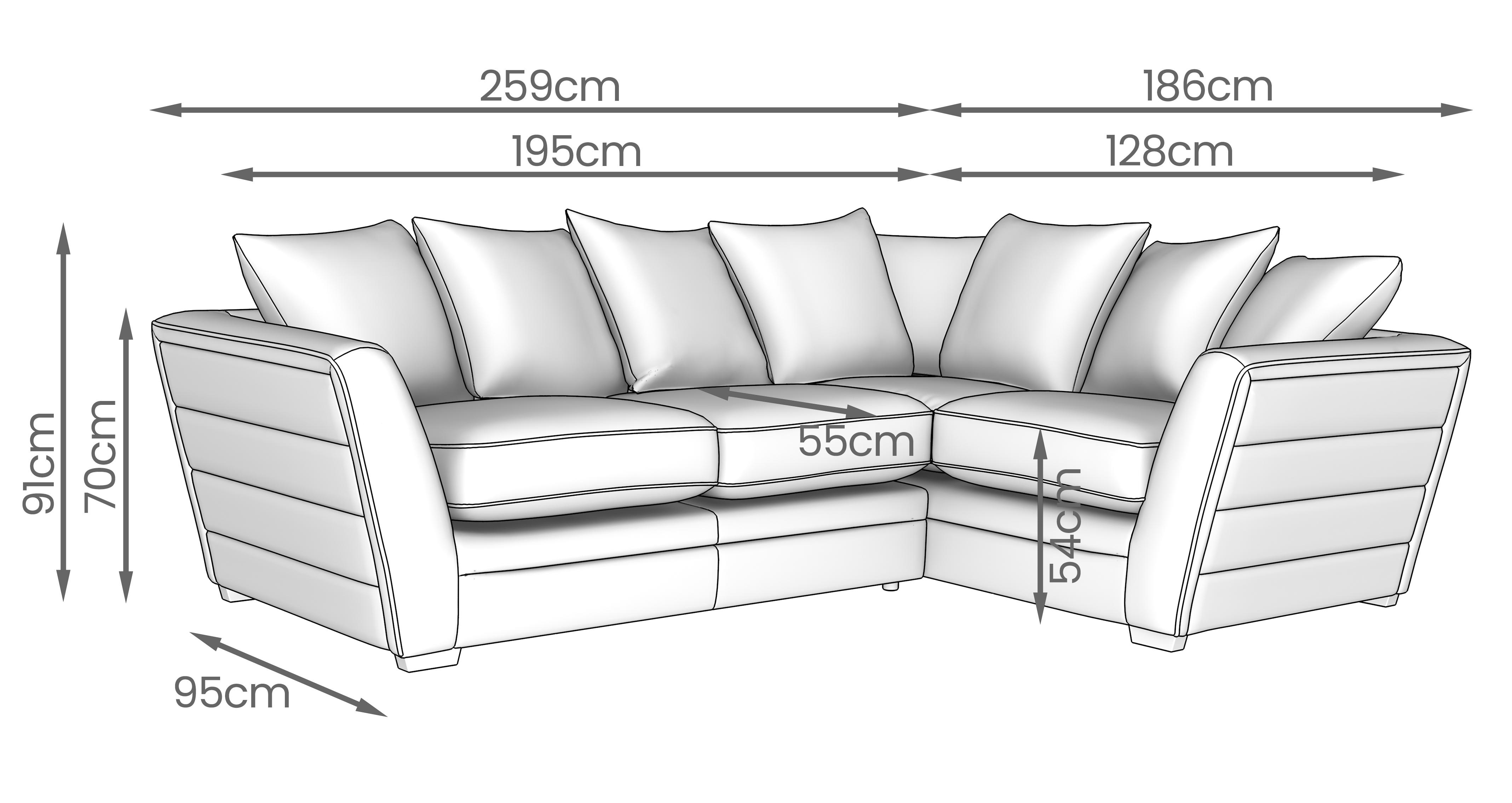 Renae Pillow Back Left Hand Facing 2 Corner 1 | DFS