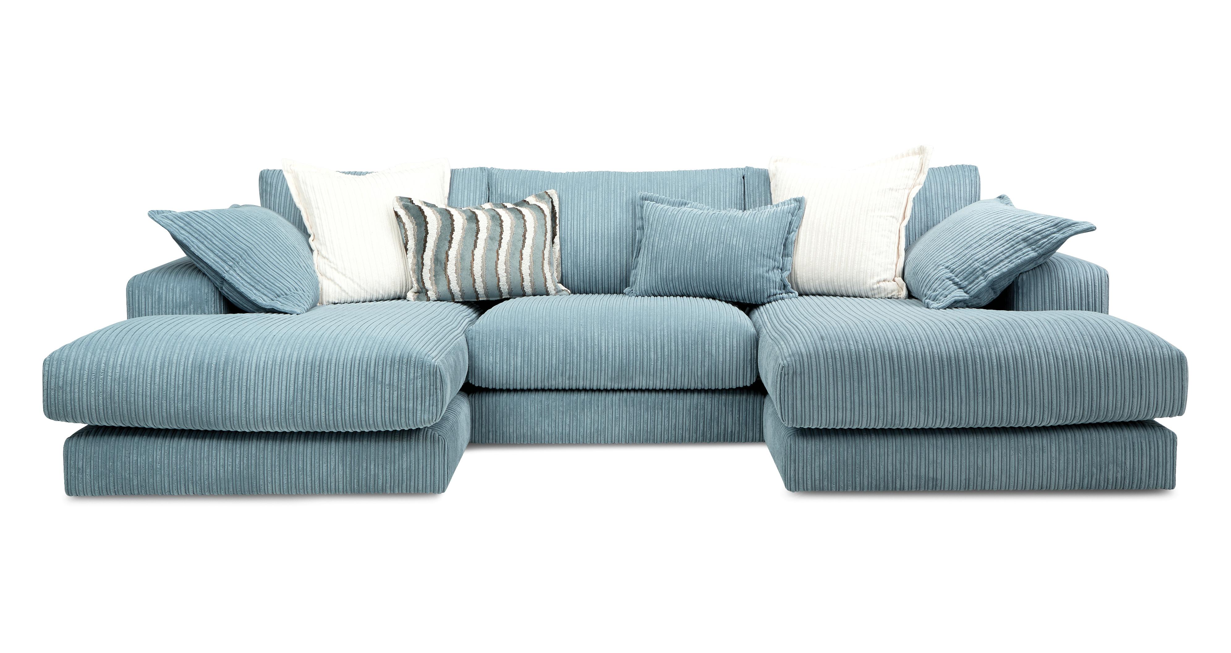 Rest Small Double Ended Chaise Sofa | DFS