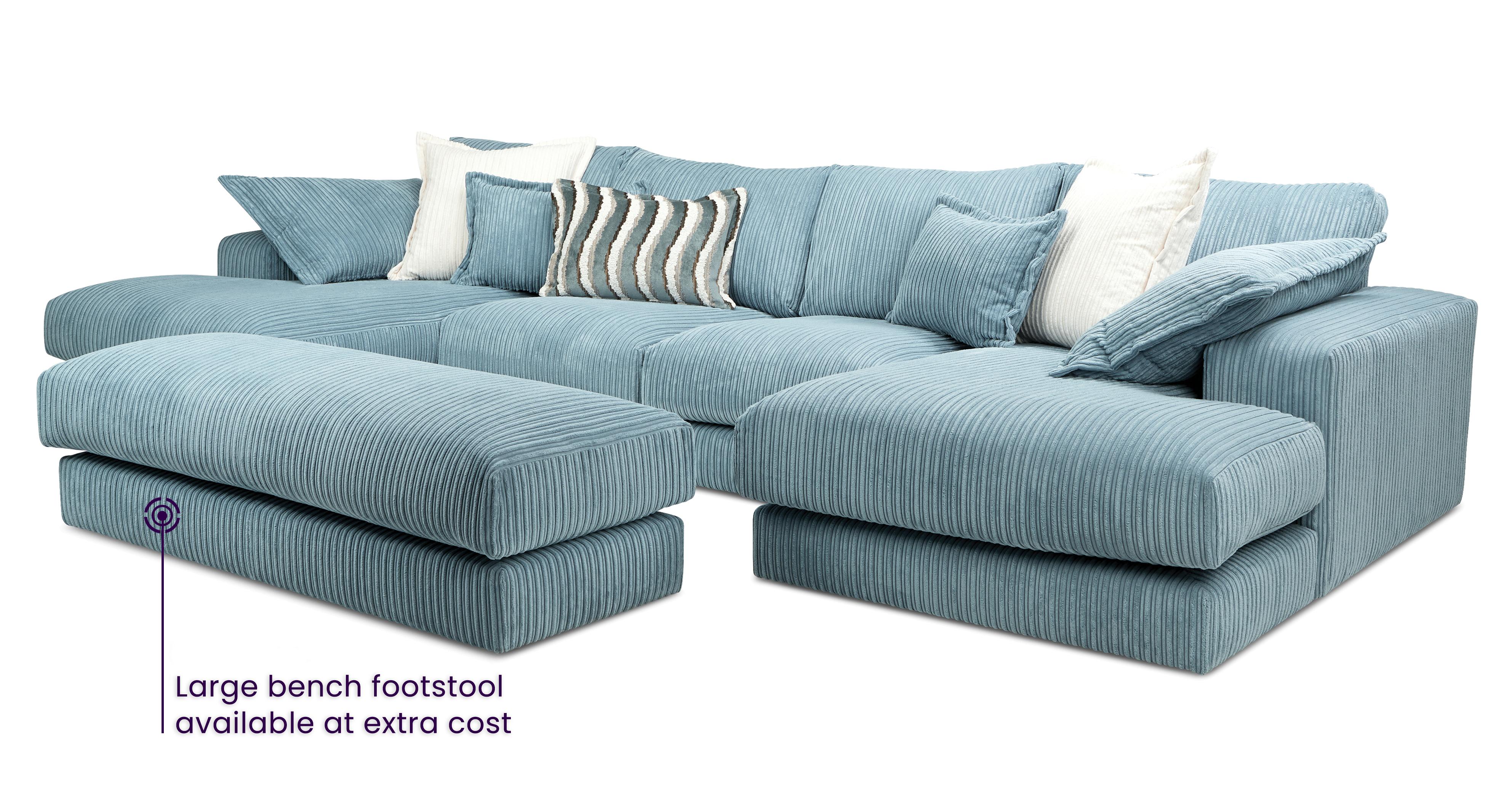 Rest Large Double Ended Chaise Sofa | DFS