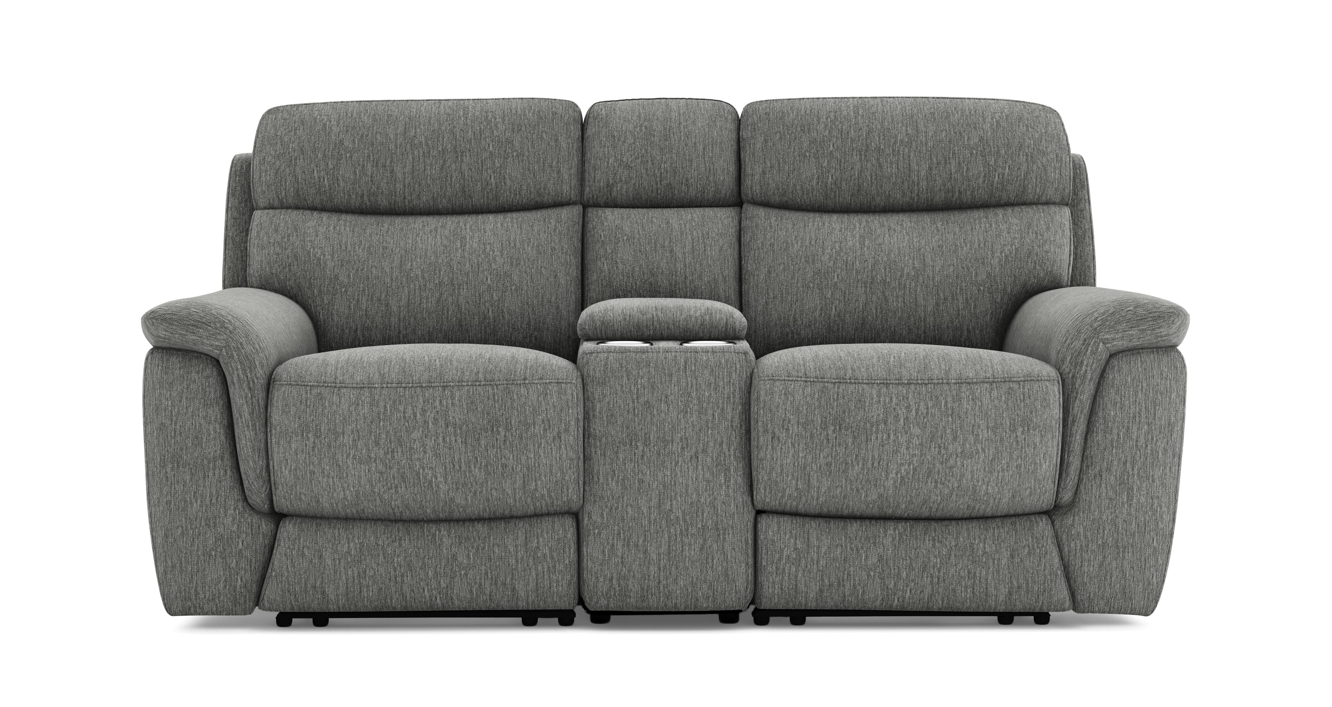 Ronan 2 Seat Power Recliner And Storage Console | DFS
