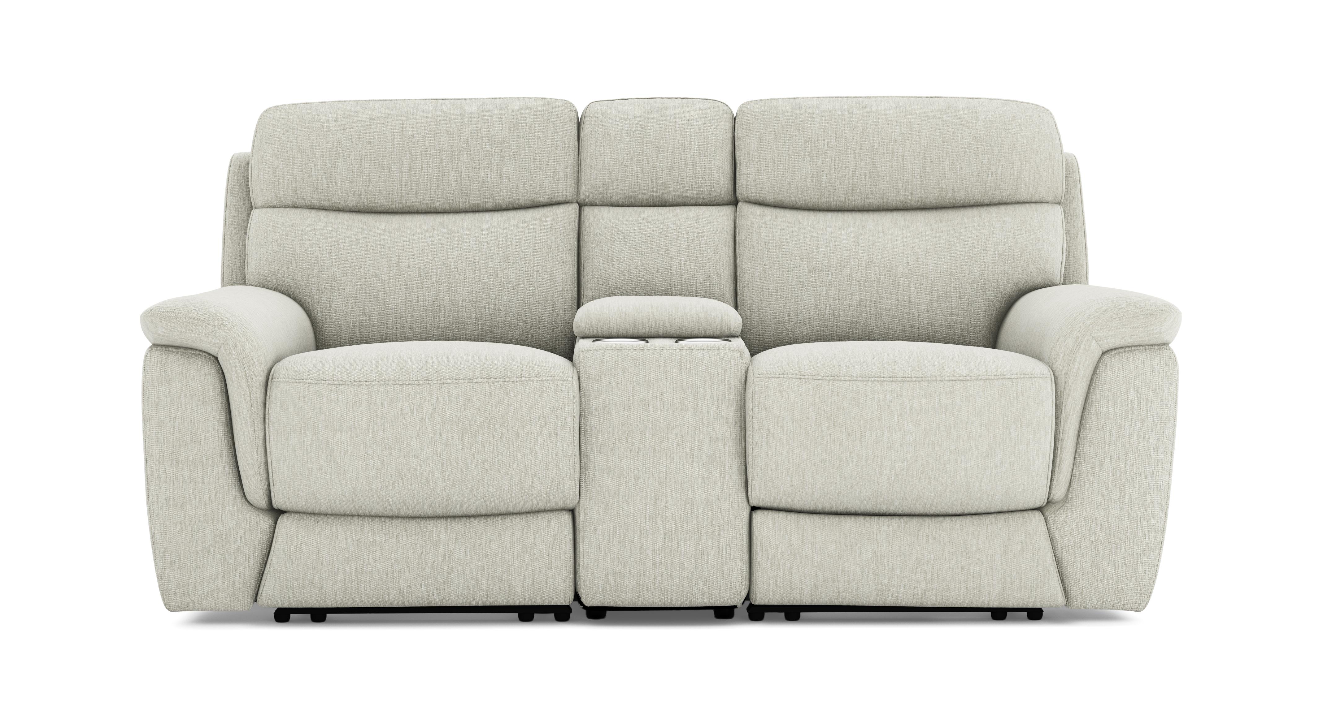 Ronan 2 Seat Power Plus Recliner And Storage Console | DFS